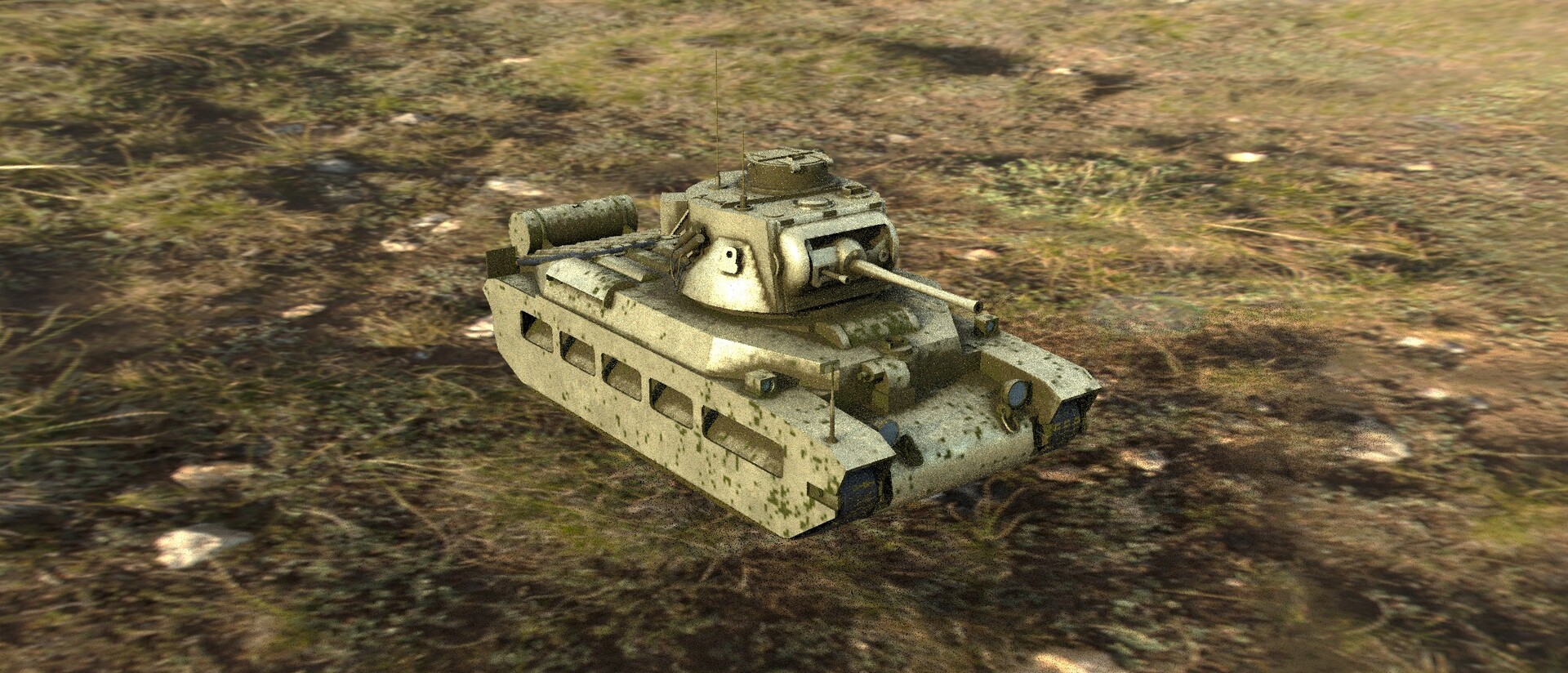 ArtStation - tank "Matilda"