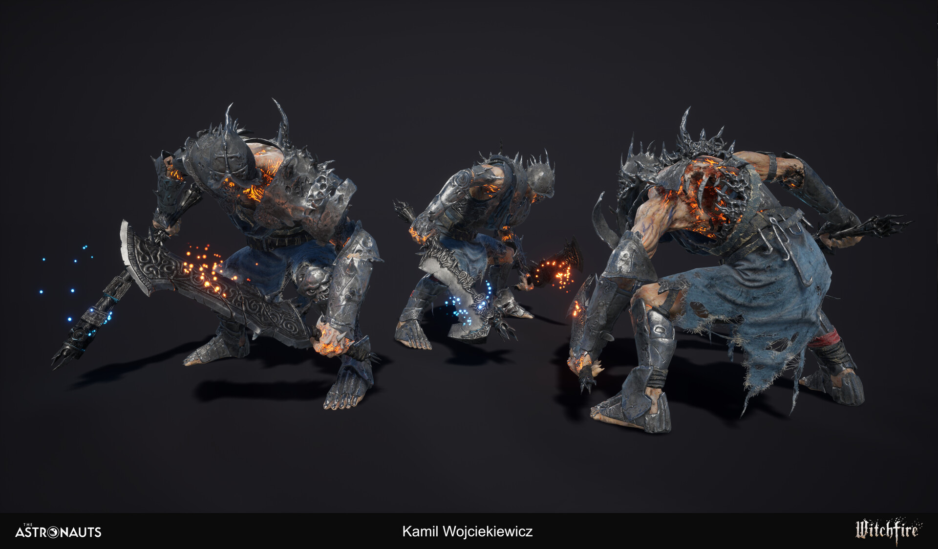 Kamil Wojciekiewicz - Witchfire - Characters