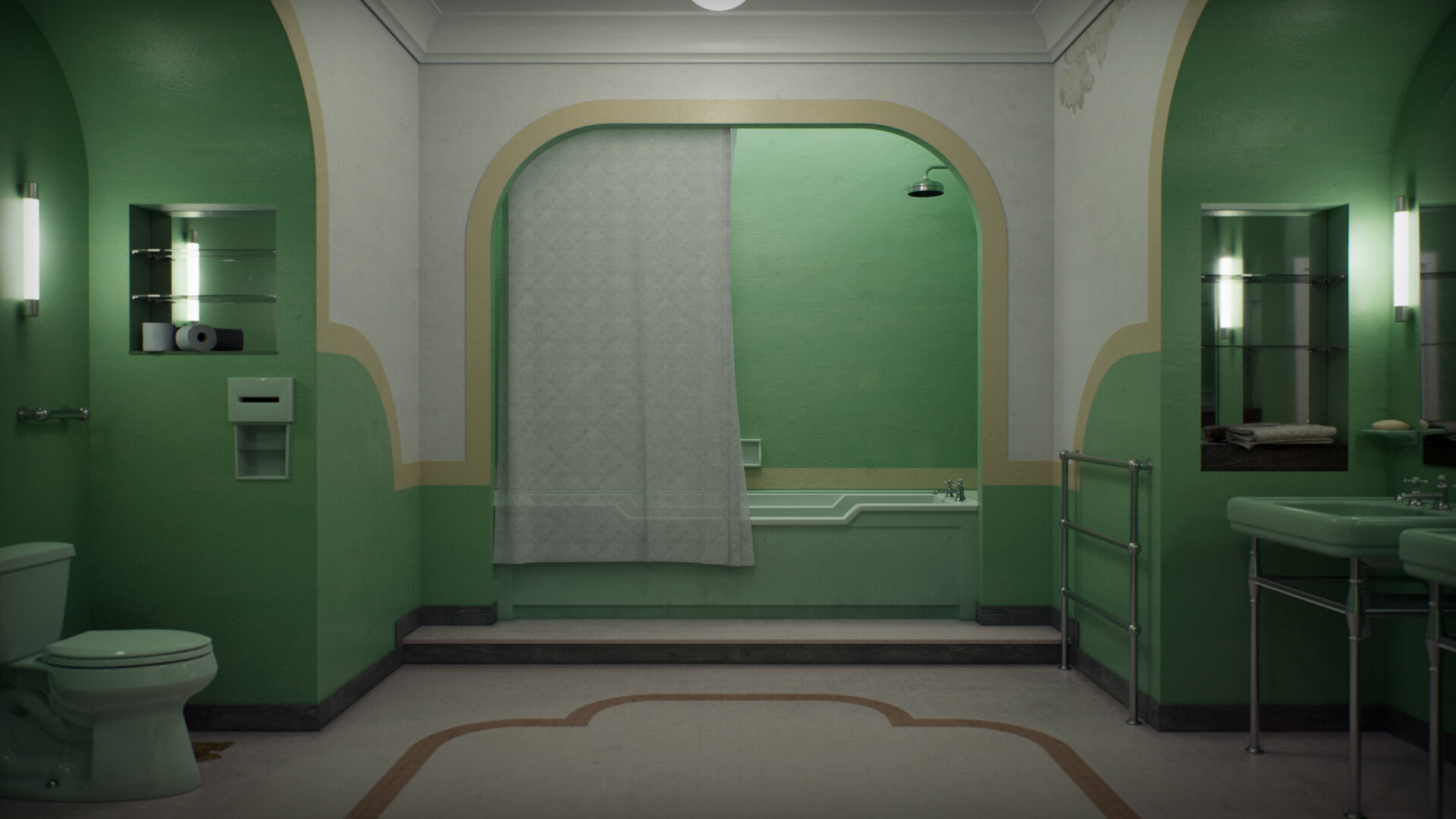 ArtStation - Shining's Room 237