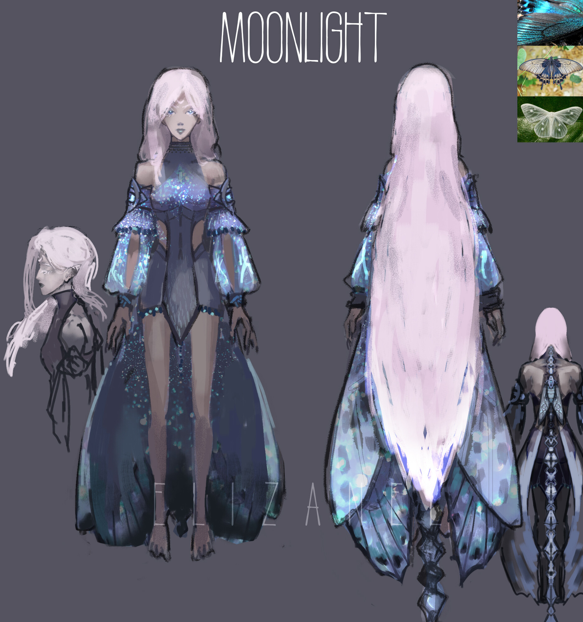 ArtStation - Moonlight Concept art