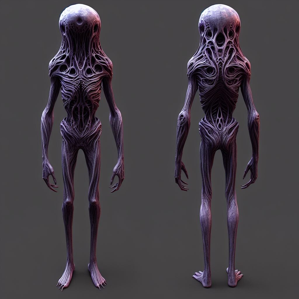ArtStation - Horror game character design