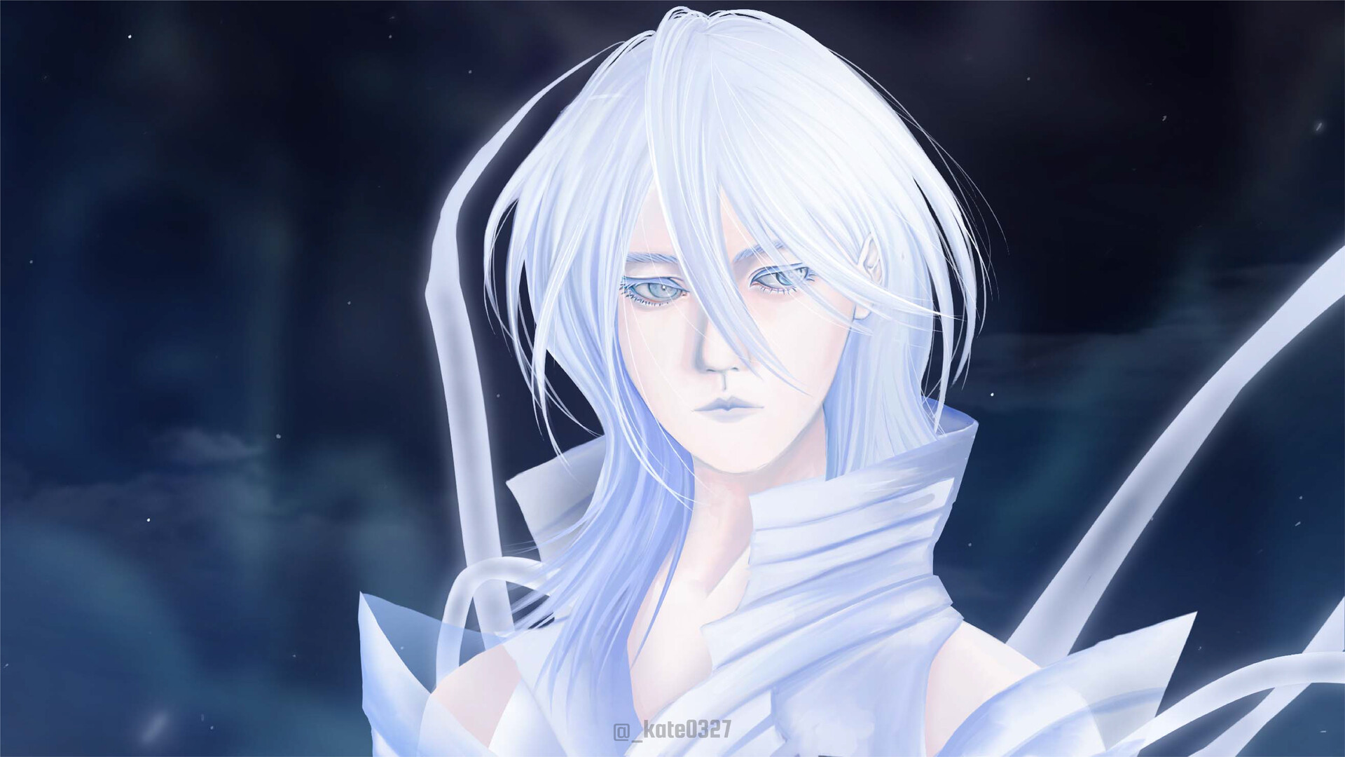 ArtStation - BLEACH FANART - KUCHIKI RUKIA