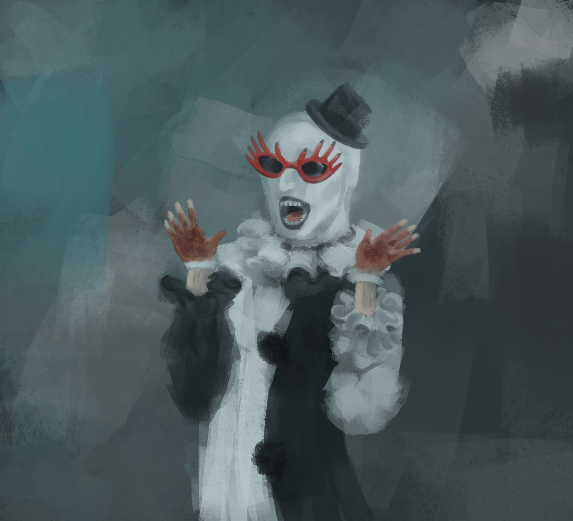 Artstation Art The Clown Fanart
