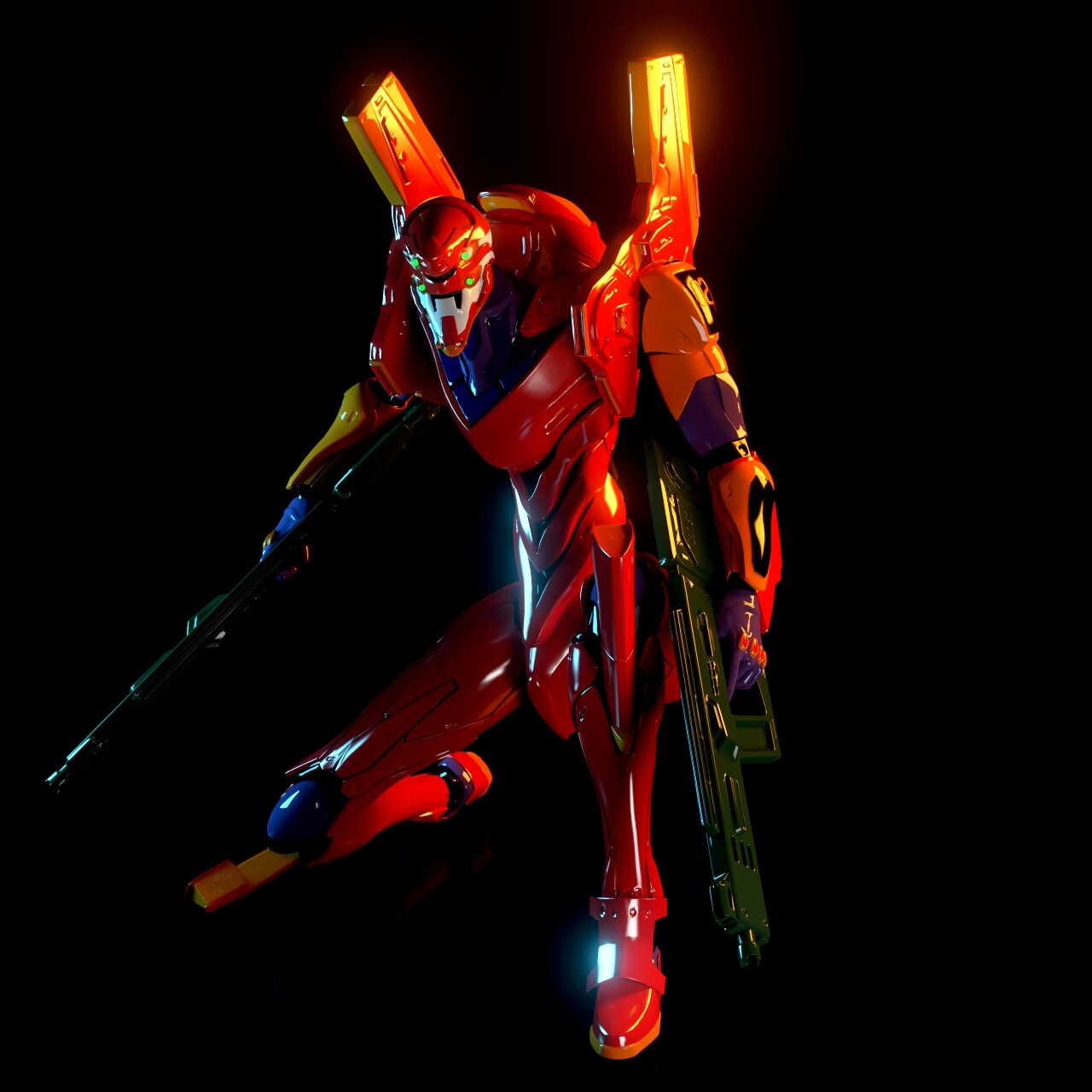 ArtStation - Neon Genesis Evangelion Unit 02