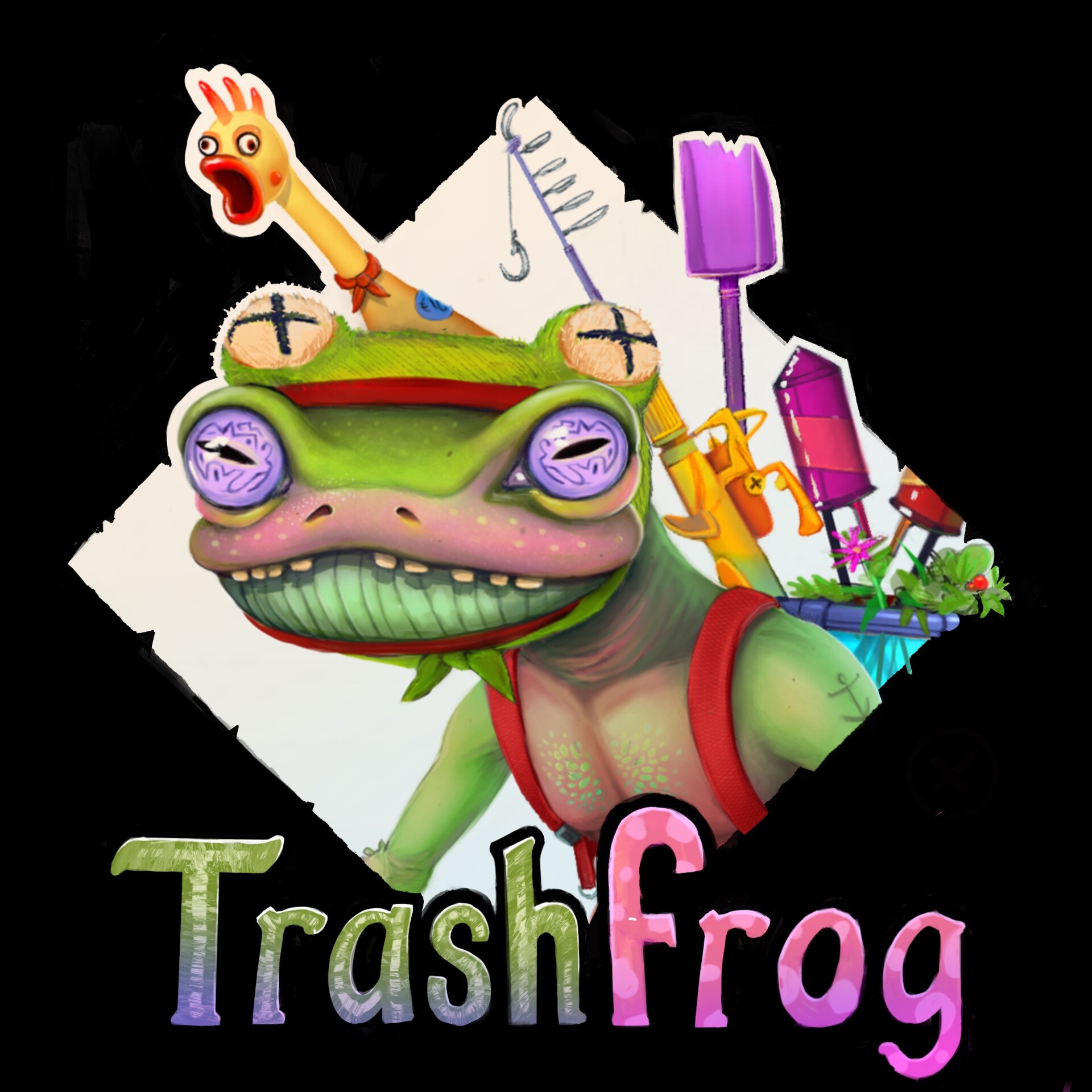 ArtStation - Trash Frog