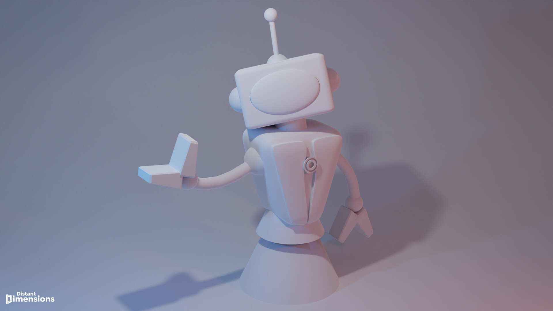 Distant Dimensions - Cameron Prigge - Robot Character