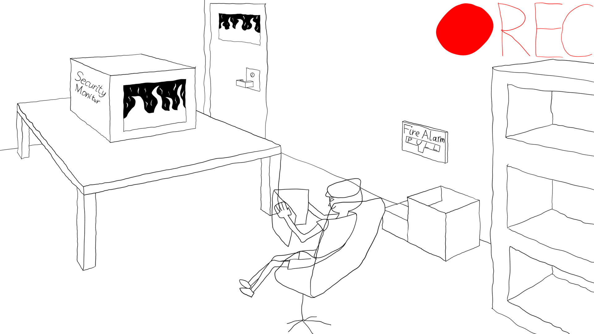 ArtStation - Security Guard Animation