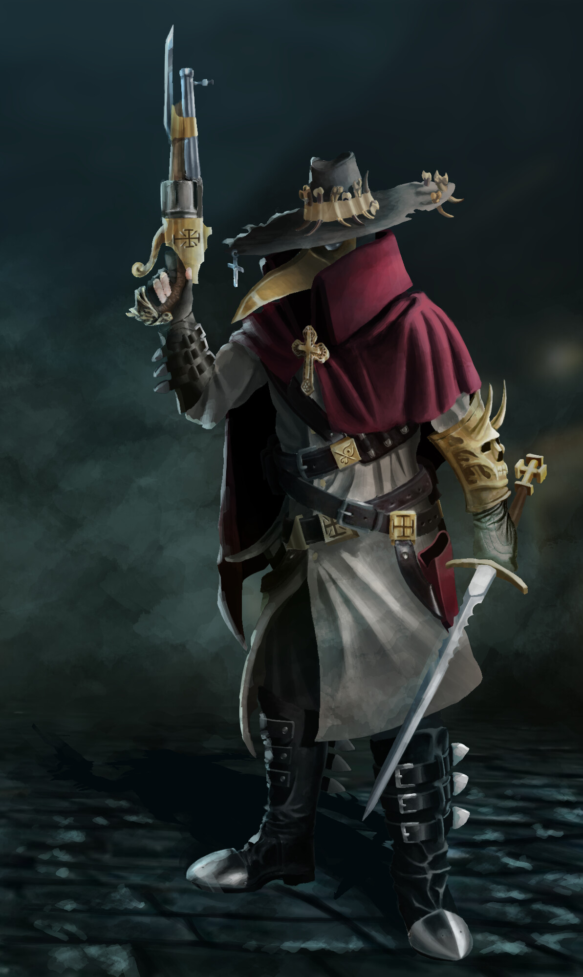 ArtStation - Demon Hunter OC, Concept Art