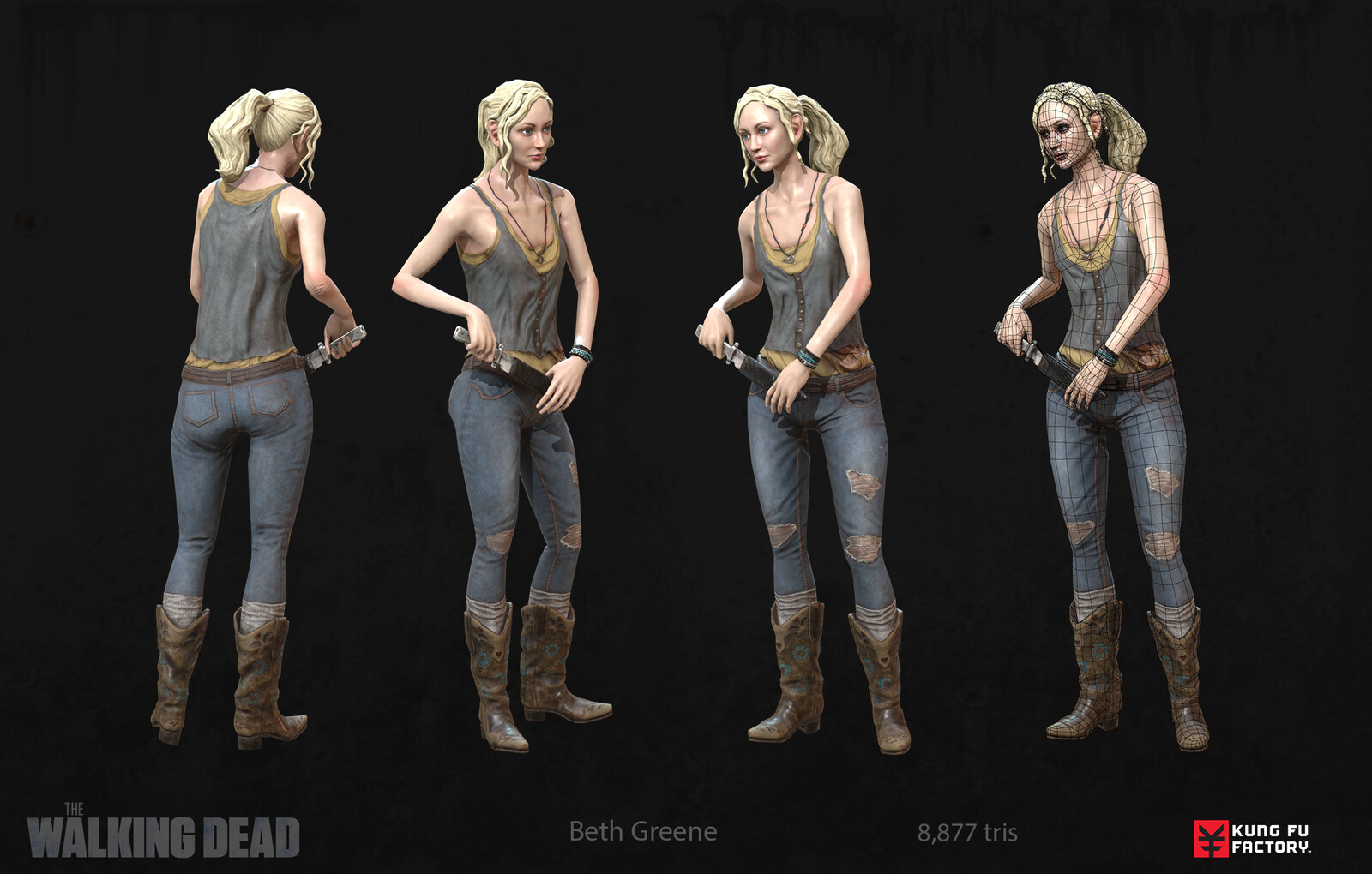 Ian Aguas - Beth Greene (TWD)