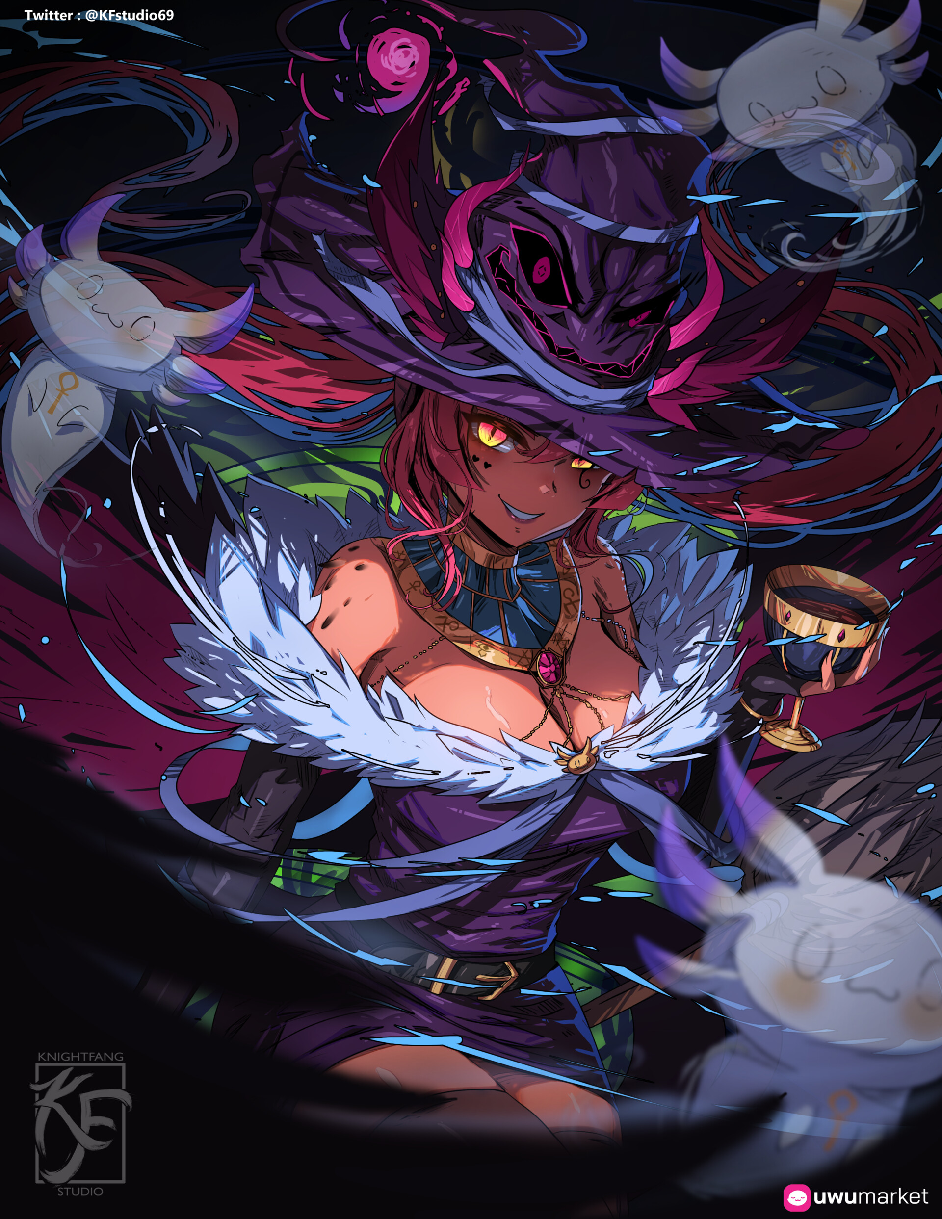 ArtStation - Vtuber Tricky commission