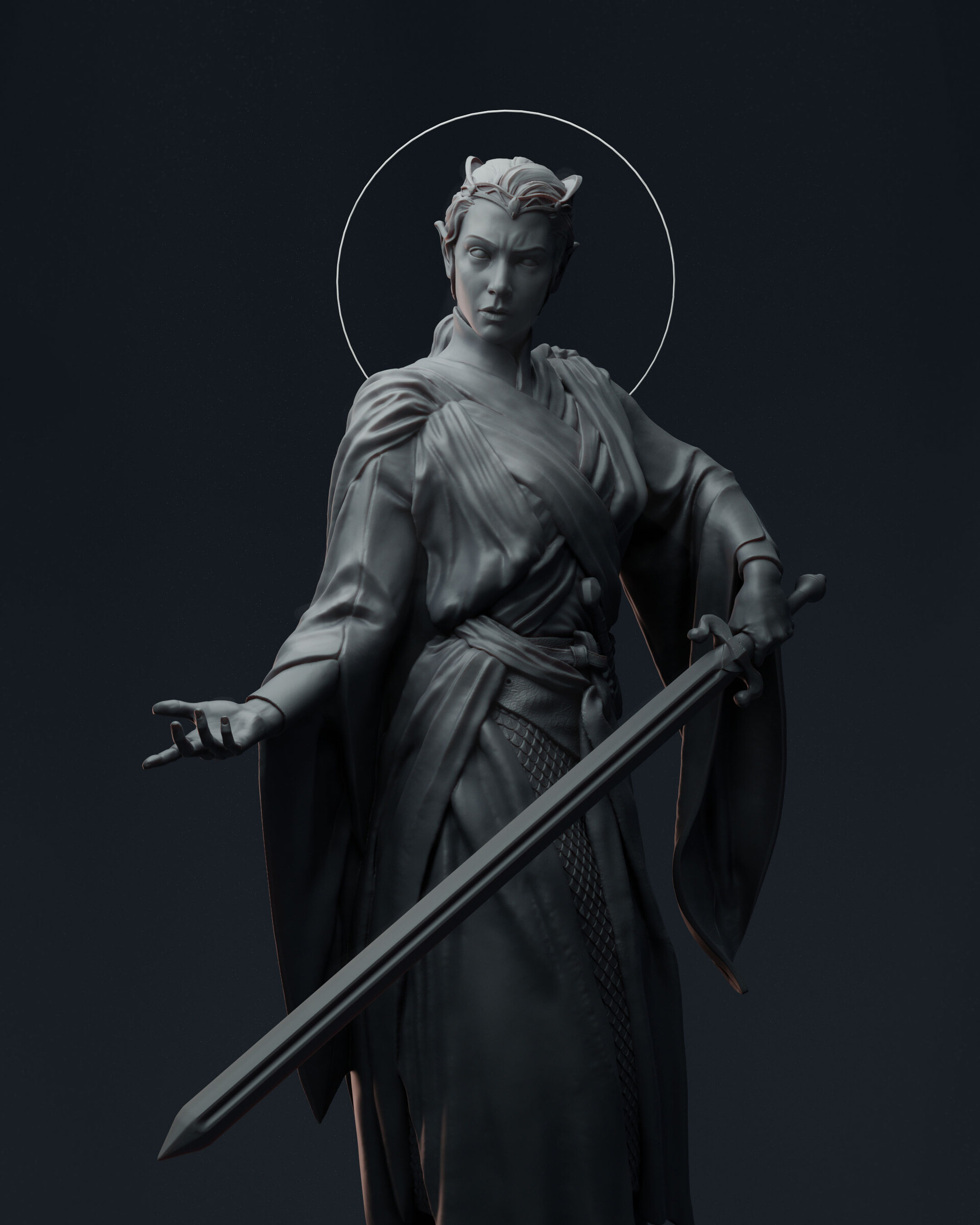 ArtStation - Lady of light!