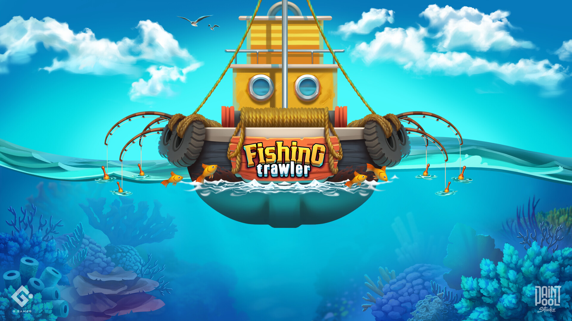 ArtStation - Fishing trawler