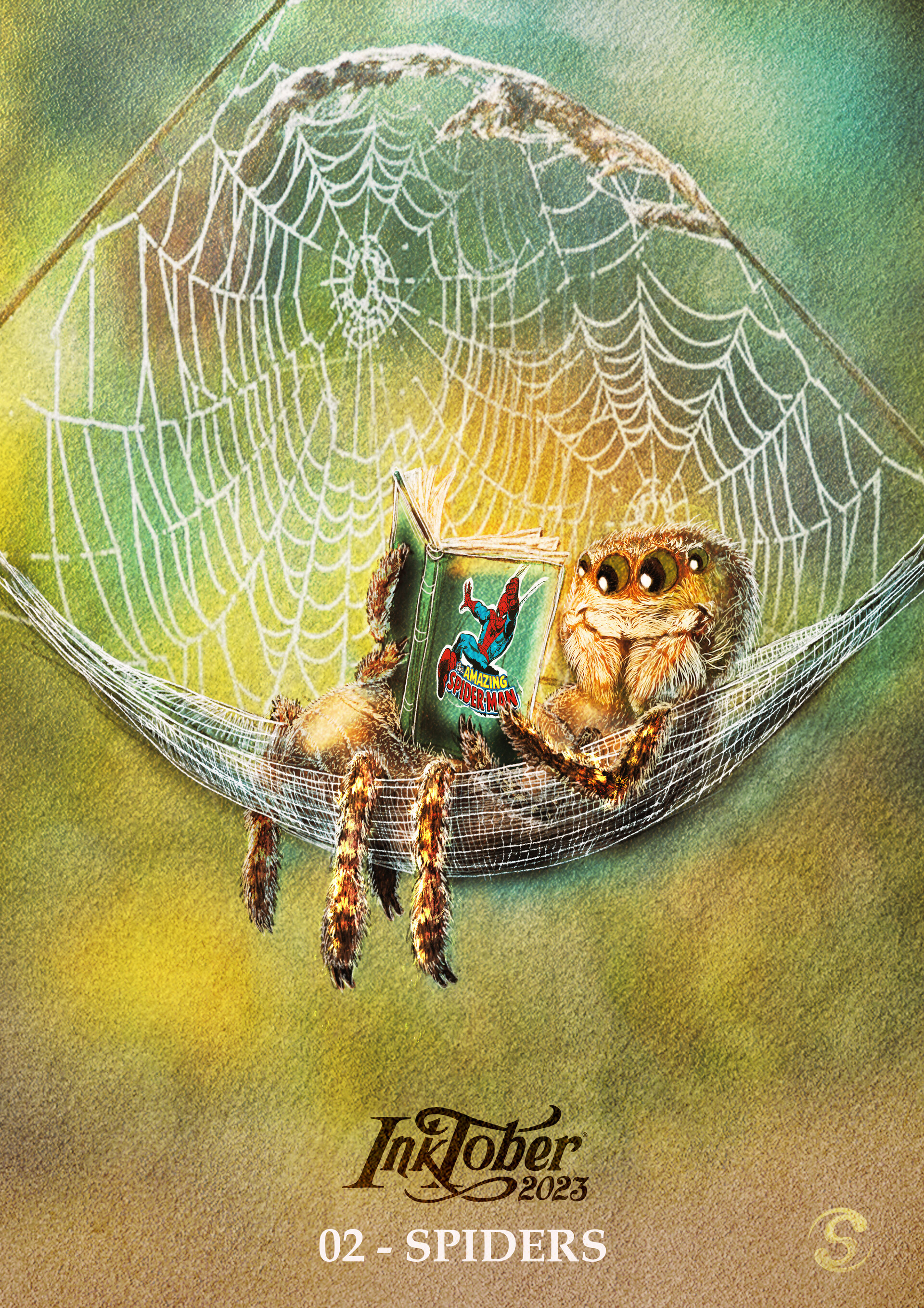 ArtStation - Inktober2023-Stefou-02-spiders