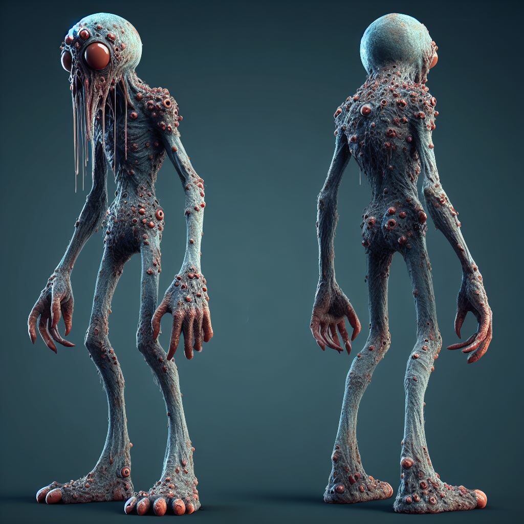 ArtStation - Horror game character design