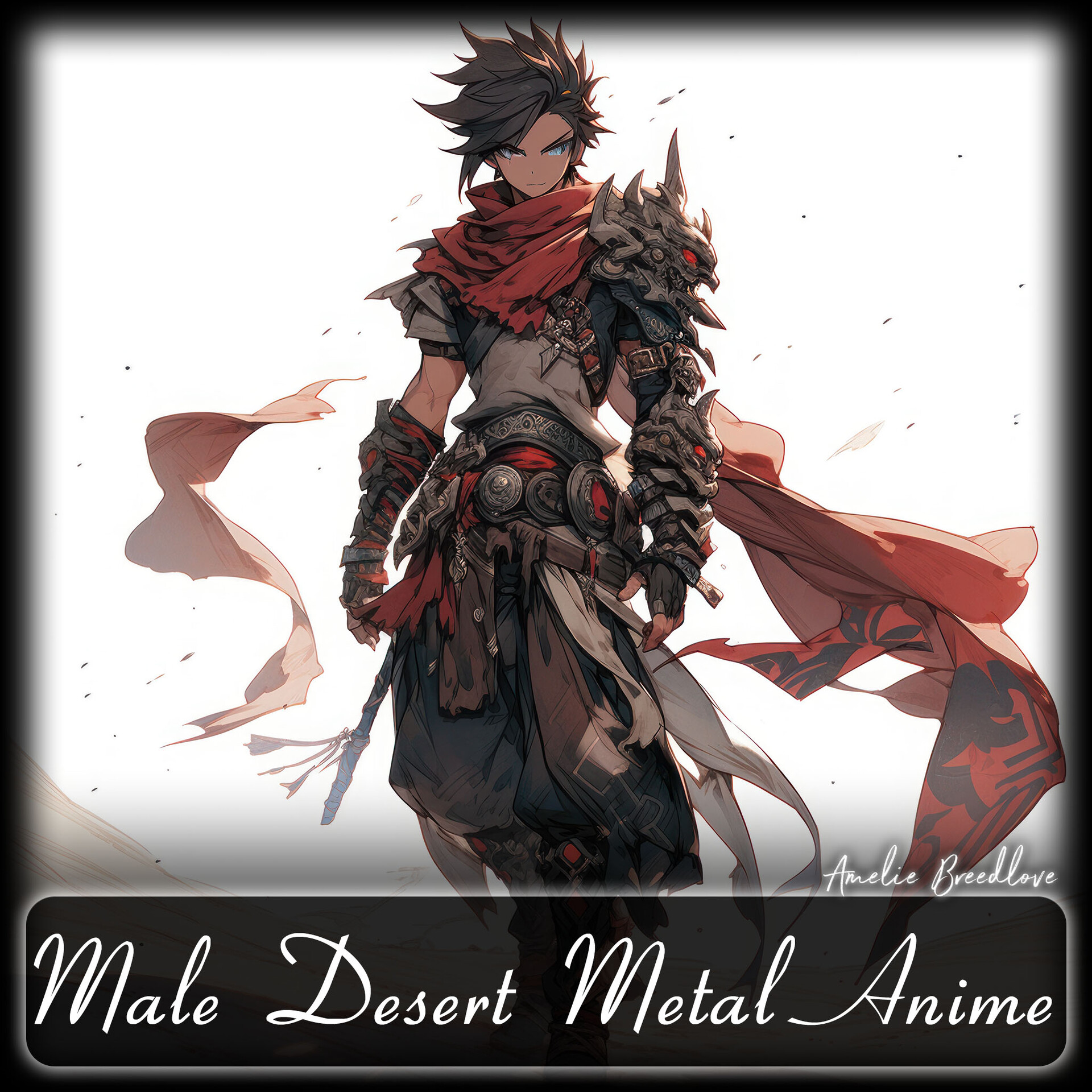 ArtStation - 200 Male Desert Metal Anime (Full Body) Reference Pack ...