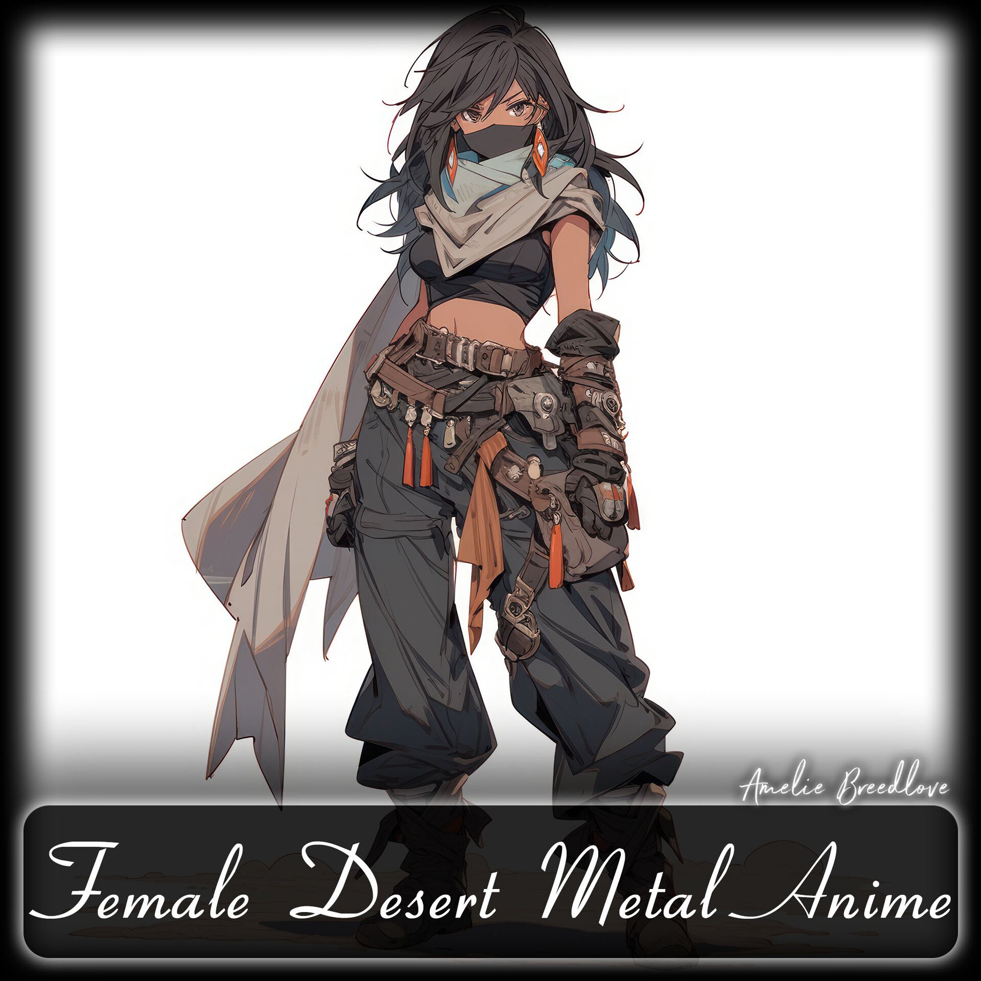 ArtStation - 200 Female Desert Metal Anime (Full Body) Reference Pack ...
