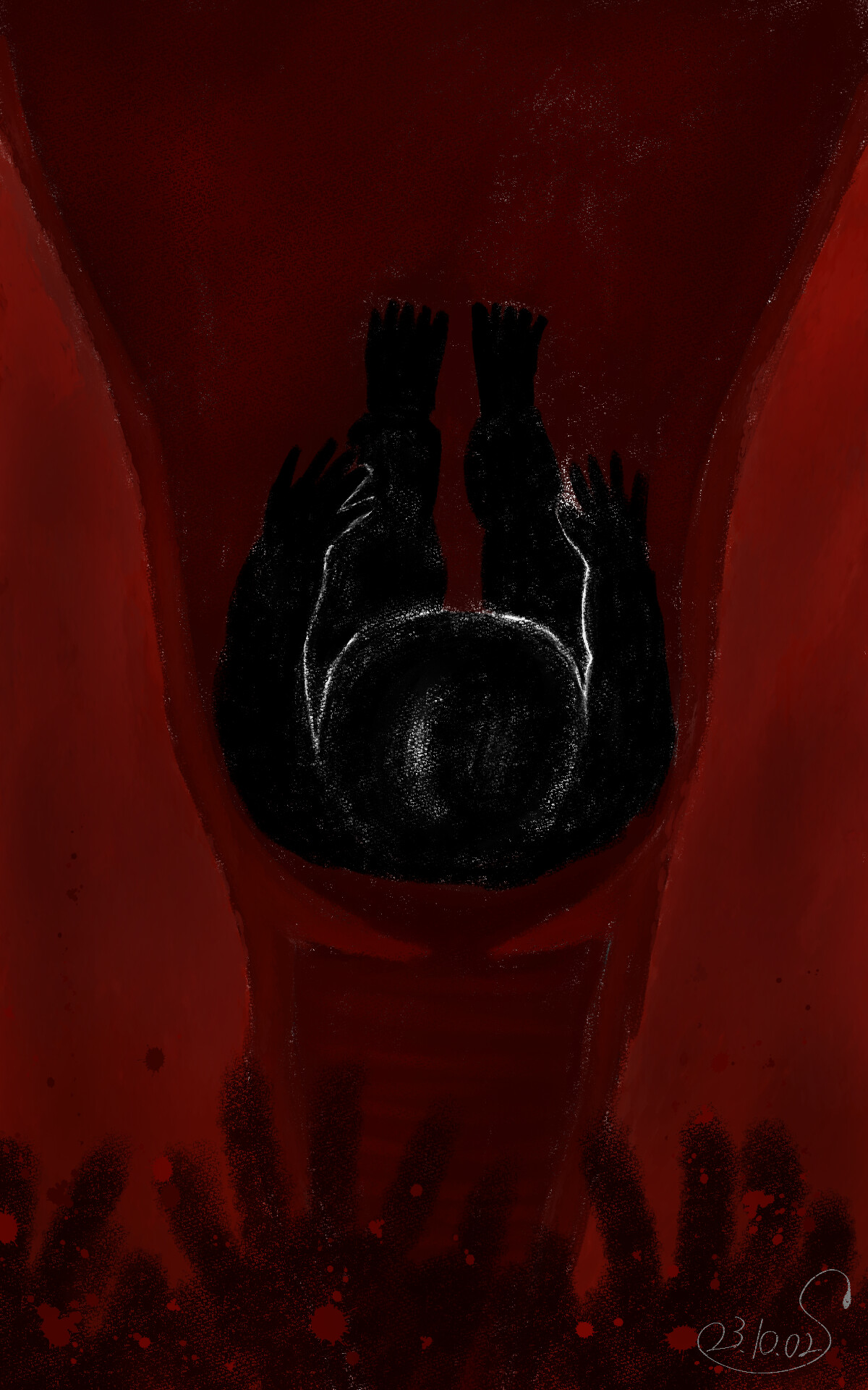 ArtStation - 【墜入地獄 Falling into Hell】