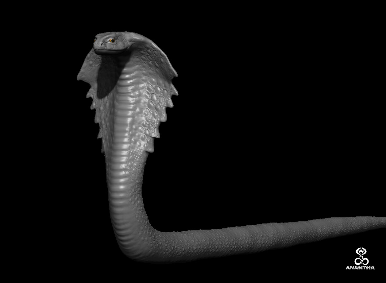 Nishitha Wanigasuriya - Stylized cobra