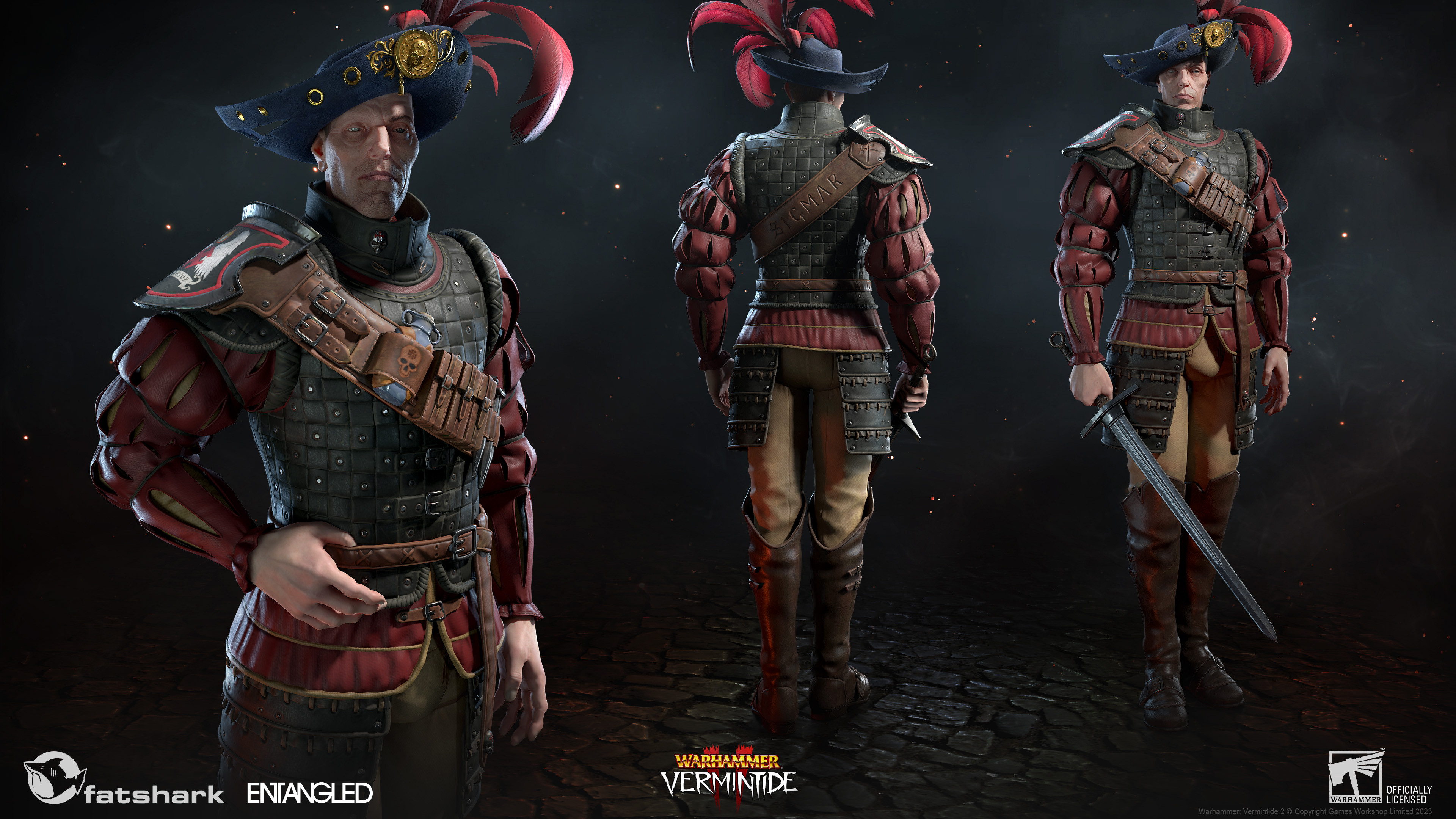 ENTANGLED Studio - Warhammer Vermintide II: Characters