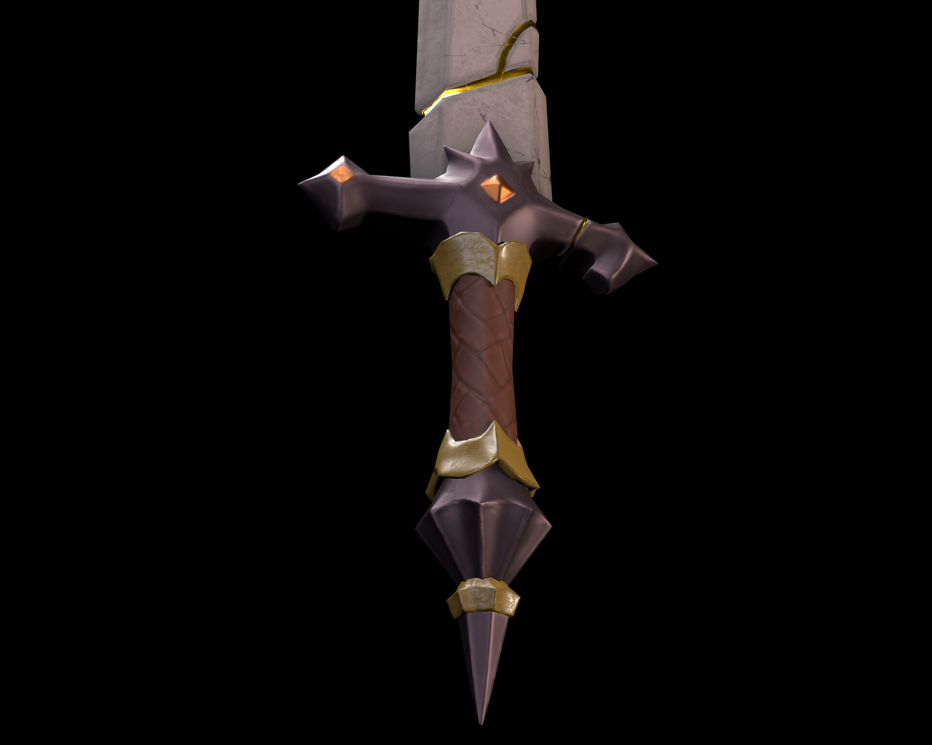 Vasilij Meschankin - Fantasy Cracked Sword