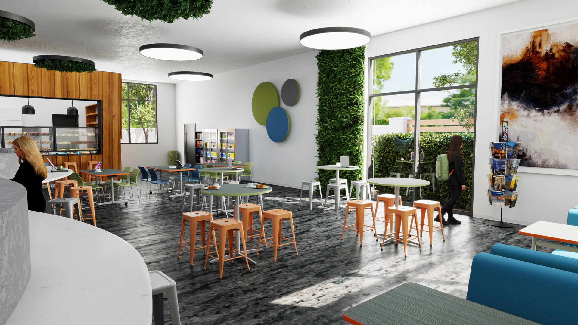 Amos White Jr. - Cafe | Lounge Visualization