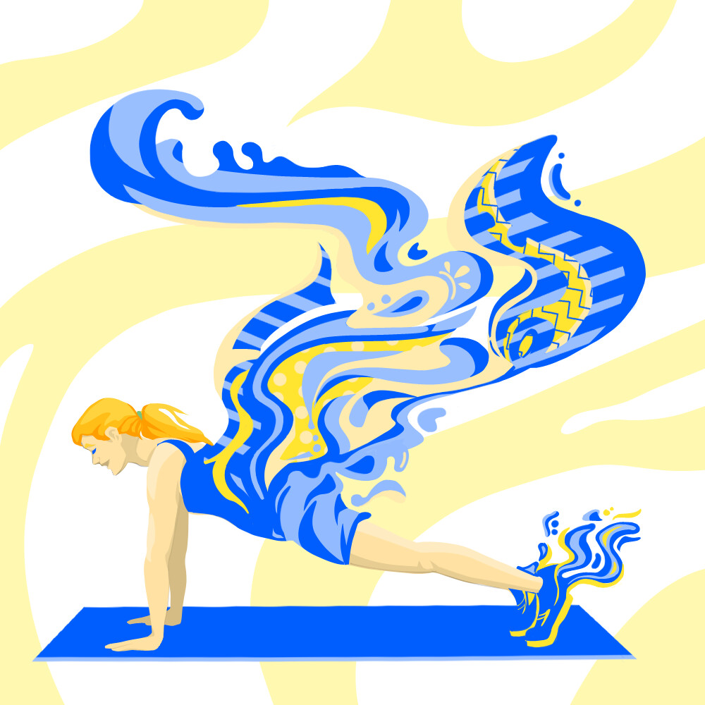 ArtStation - Physical Health Illustration: "Exercise"