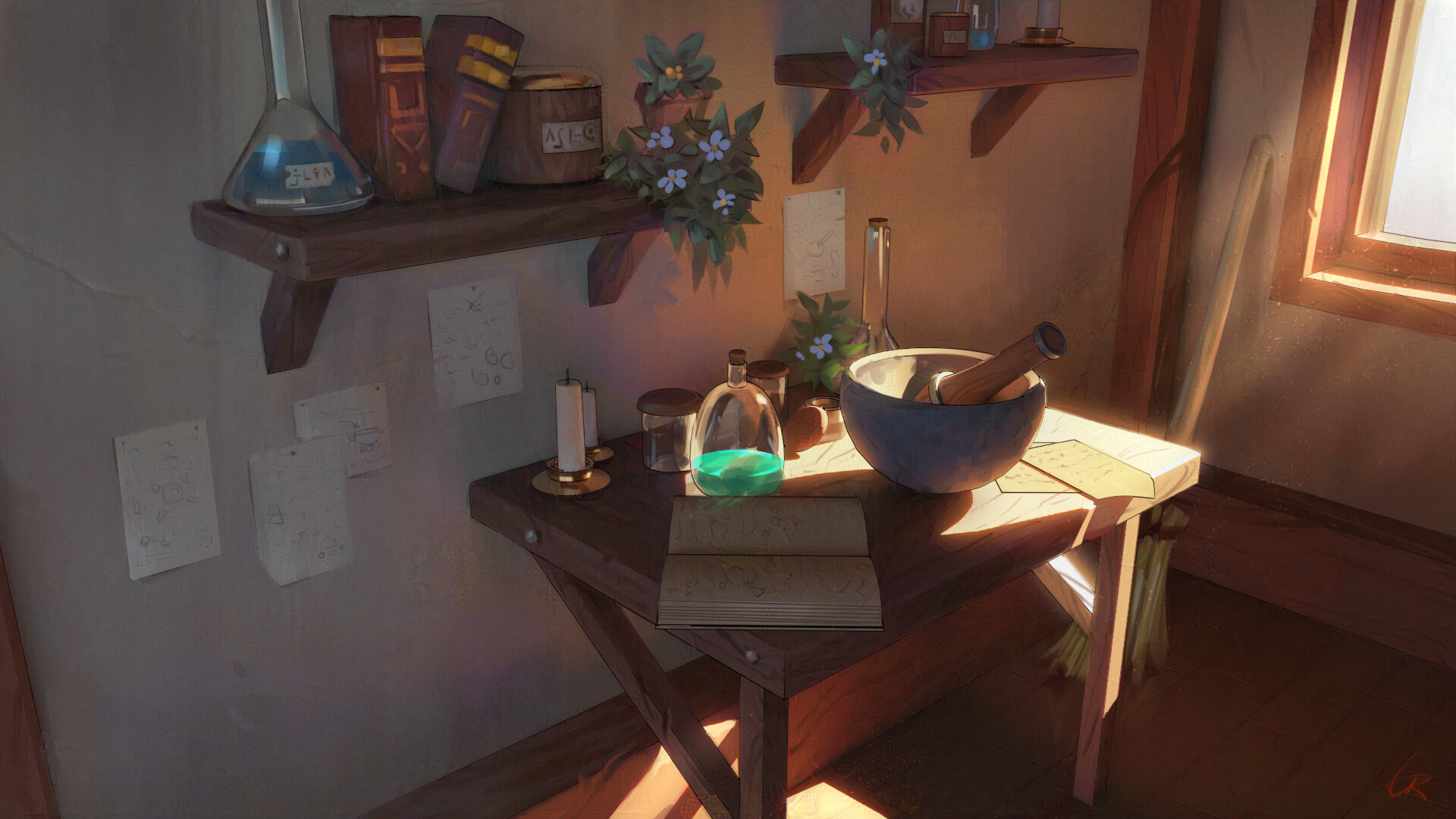 ArtStation - Alchemy Corner