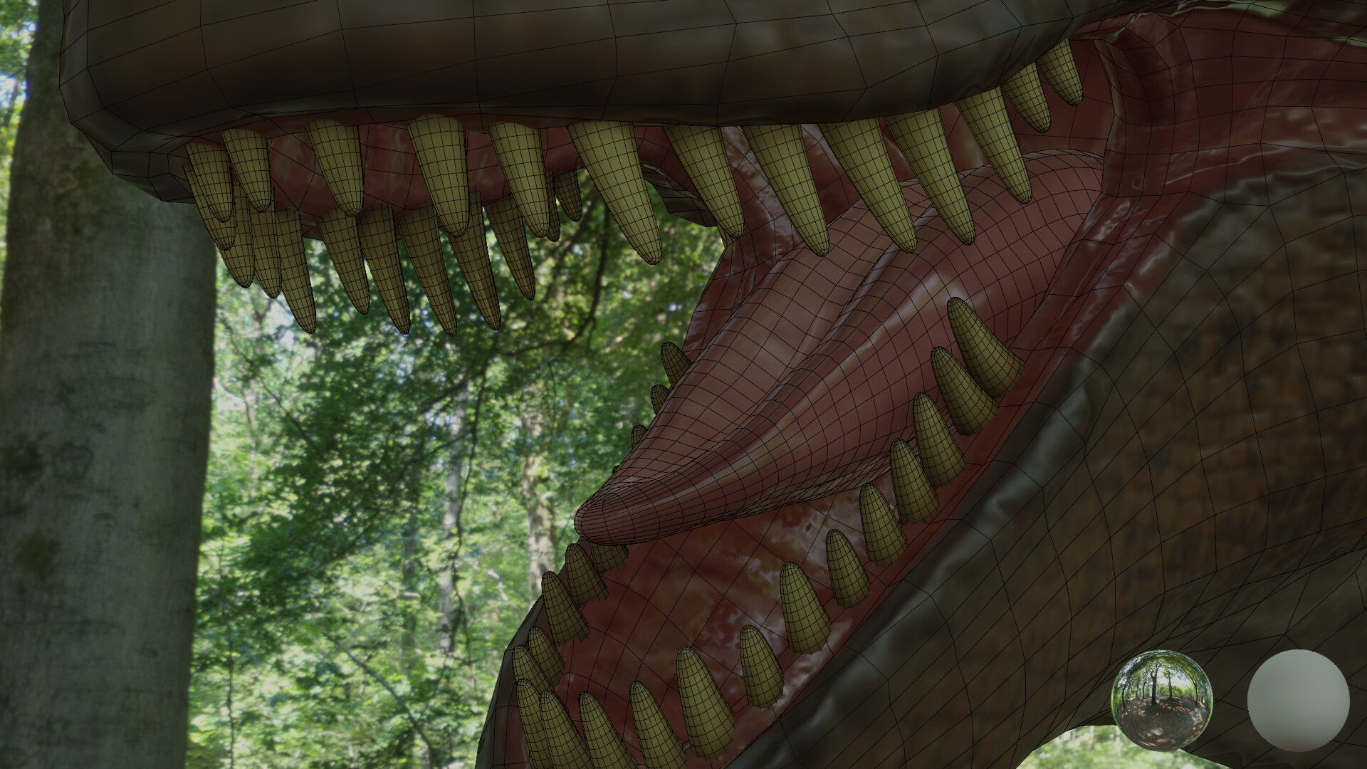 We Art Wolf - Tyrannosaurus Rex/ T Rex (Dinosaur)