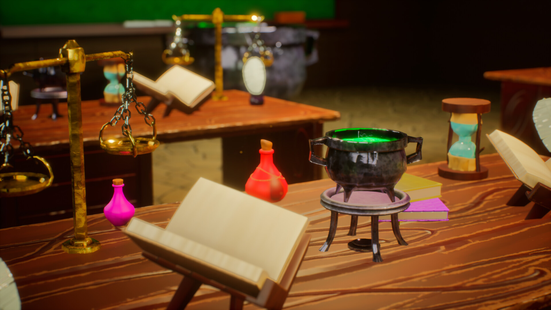 ArtStation - Stylized Potion Classroom