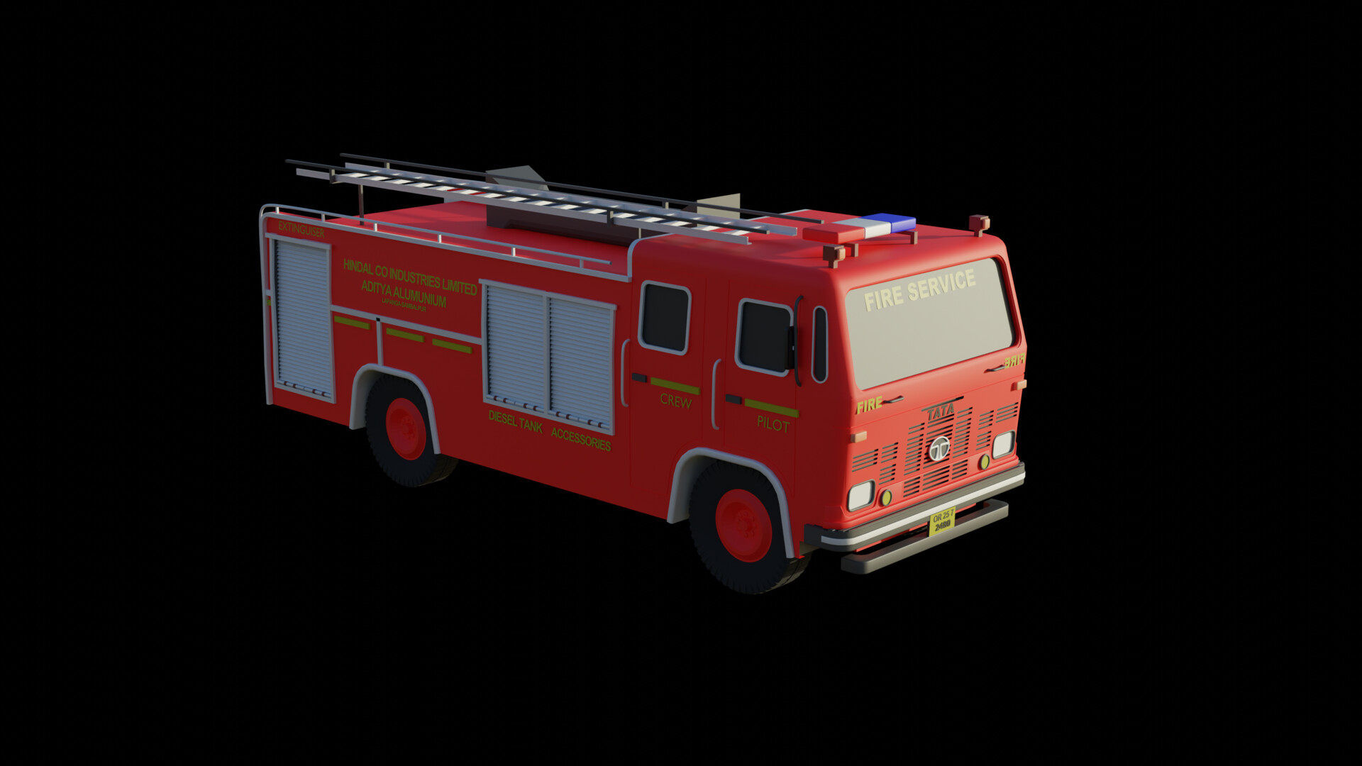 ArtStation - fire truck