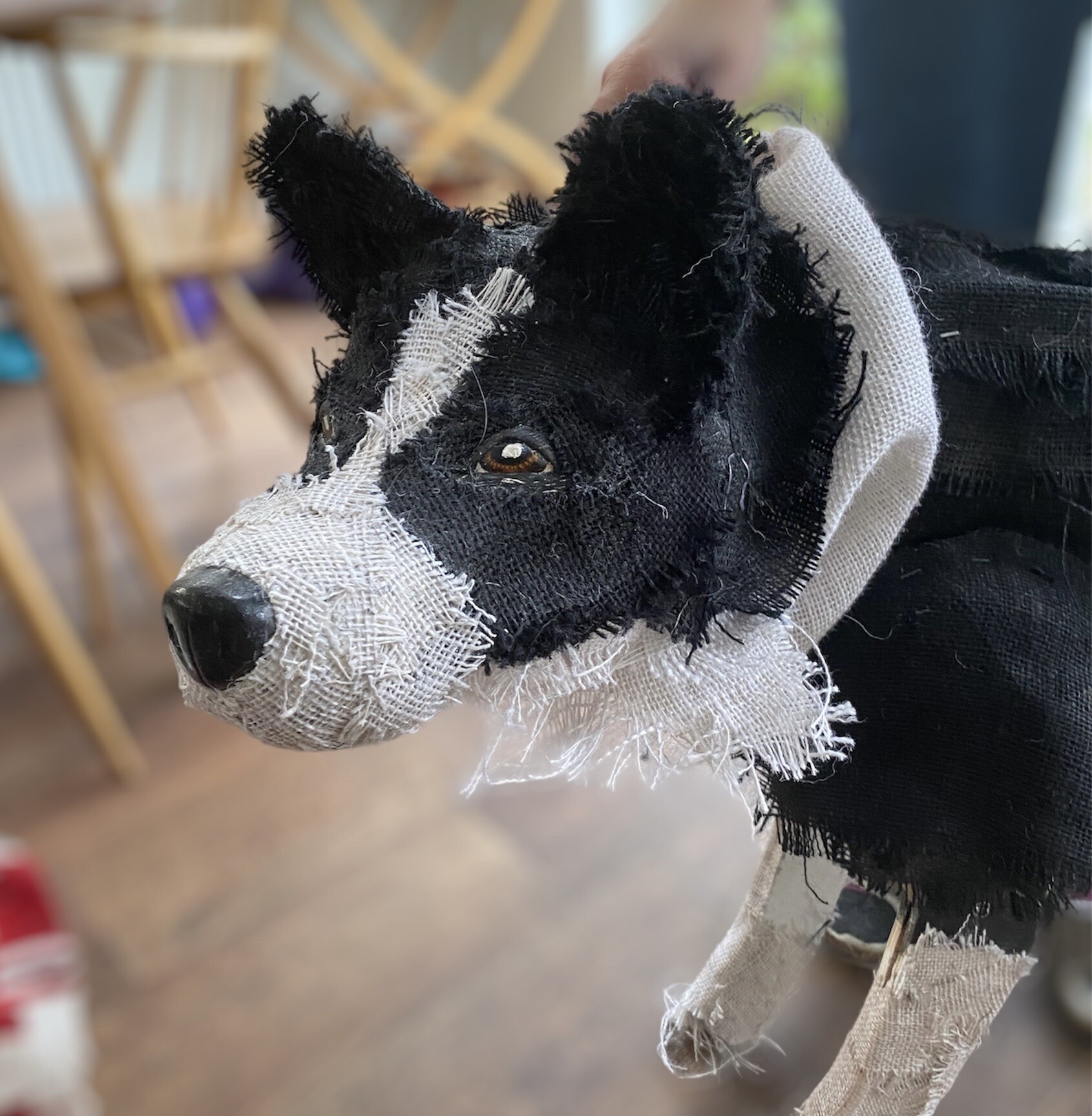 Kate Webb - Sammy - Dog Puppet for Goodnight Mr Tom