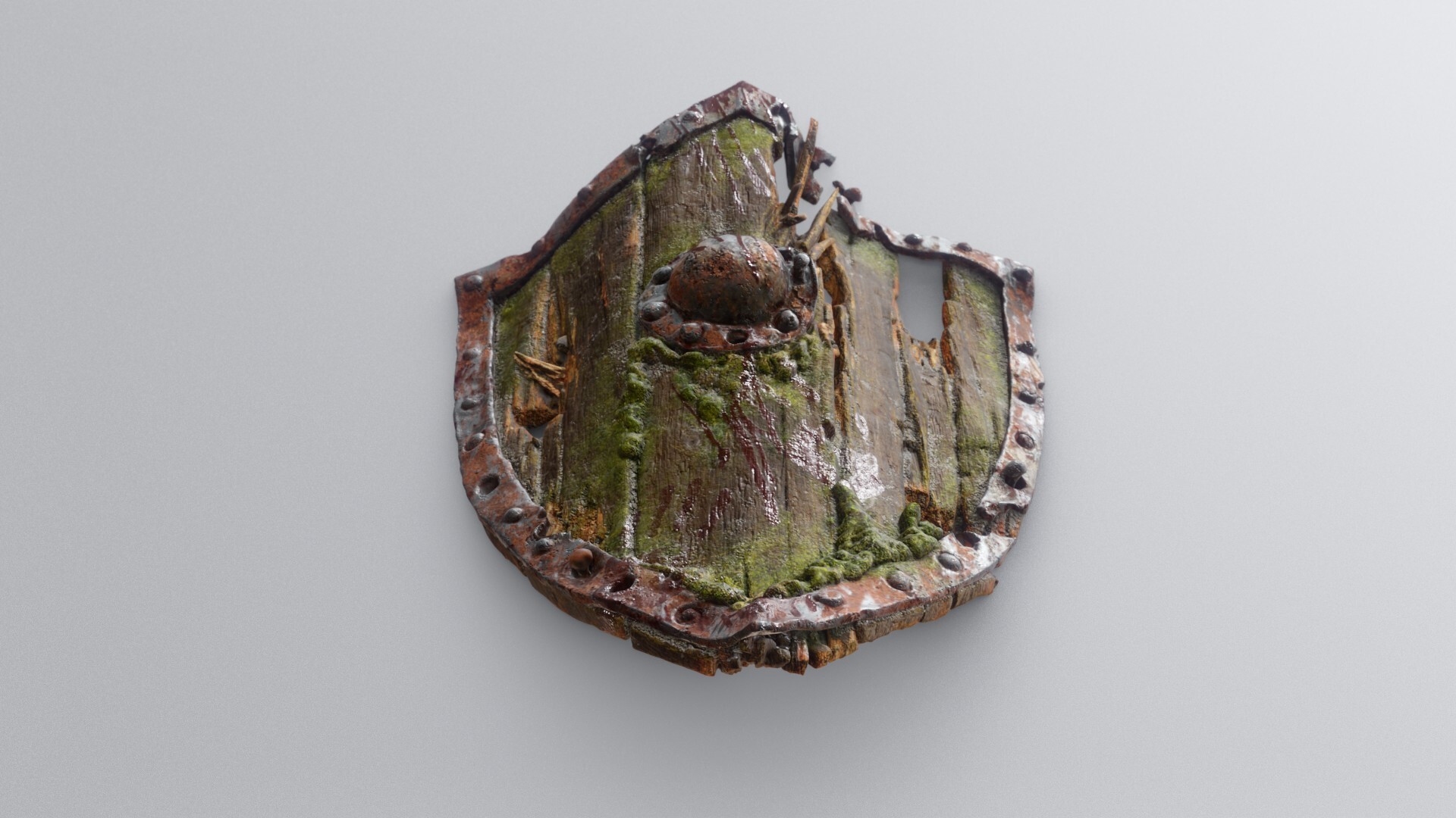 ArtStation - rotten shield