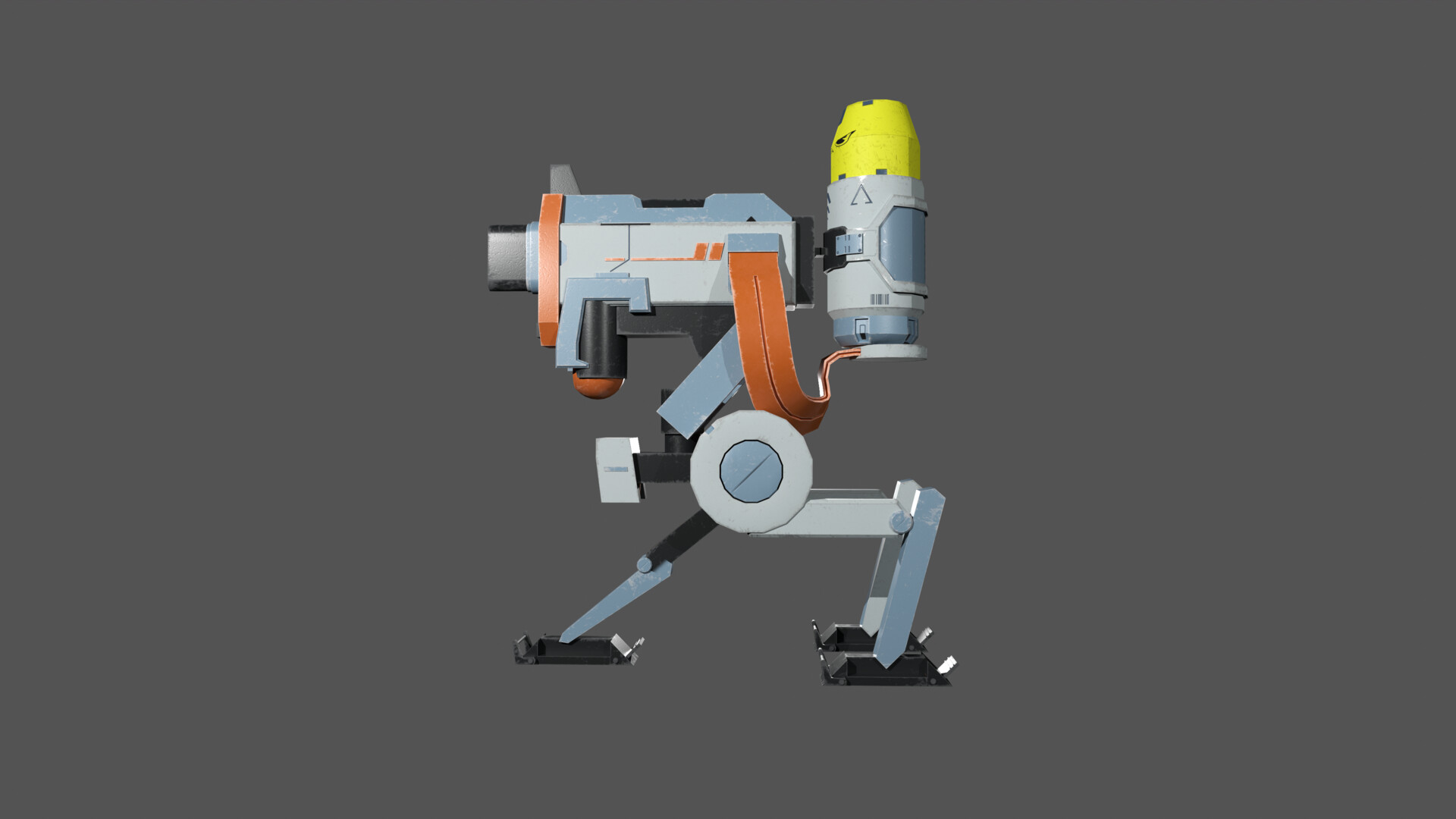 ArtStation - Killjoy's turret (valorant) - 3D Model and texture