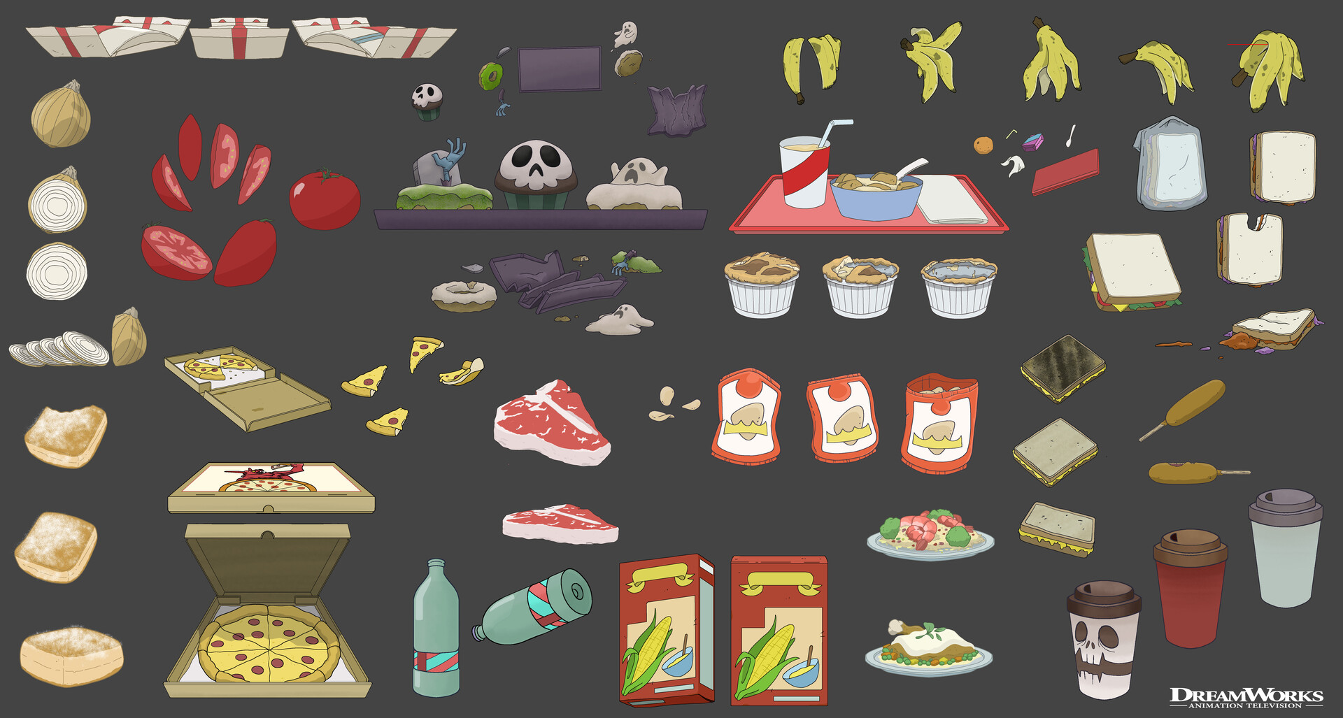 Jerry Regan - Dreamworks - Fright Krewe - Prop & EFX Design - Final Color