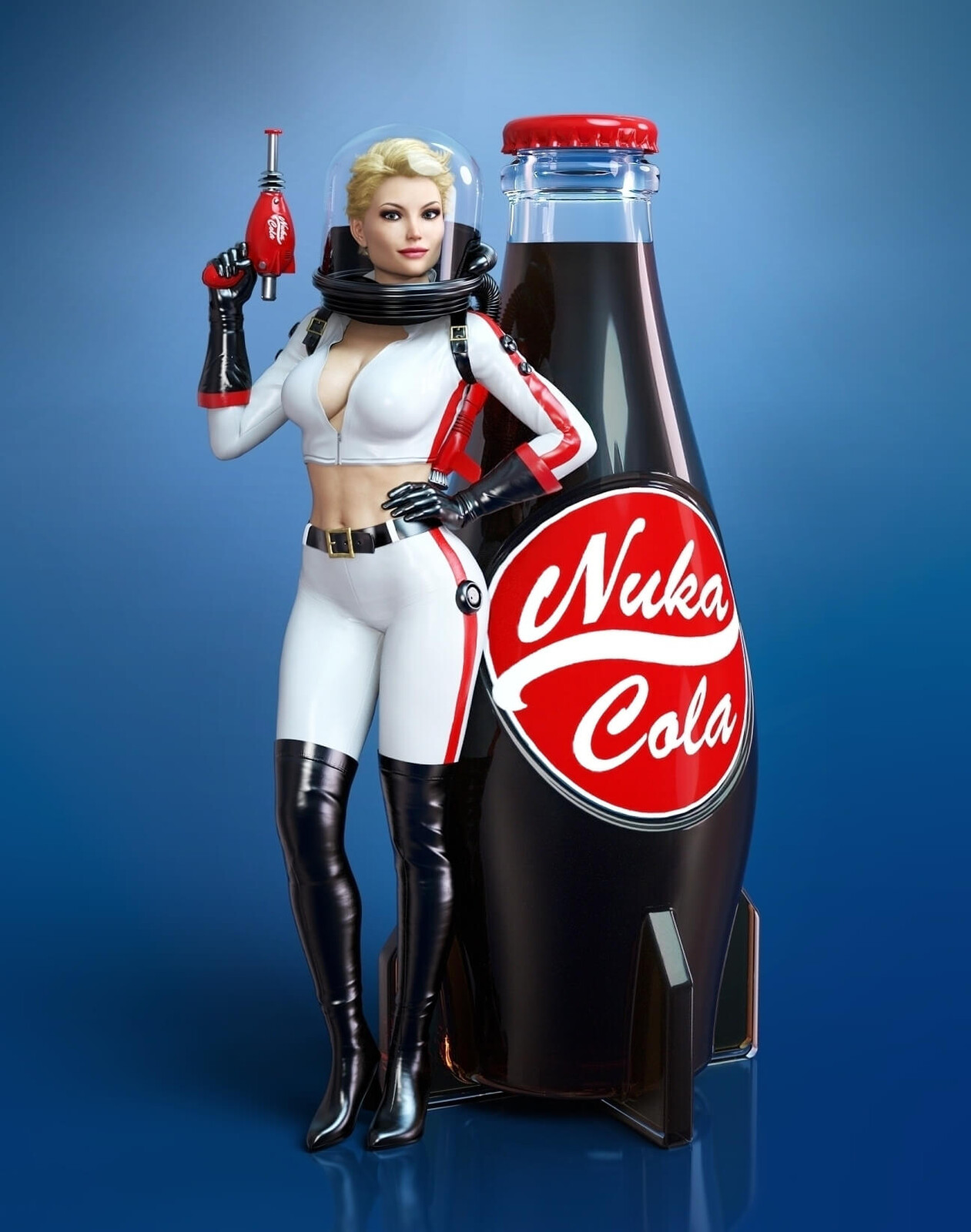 Renderhub Nuka Cola Girl
