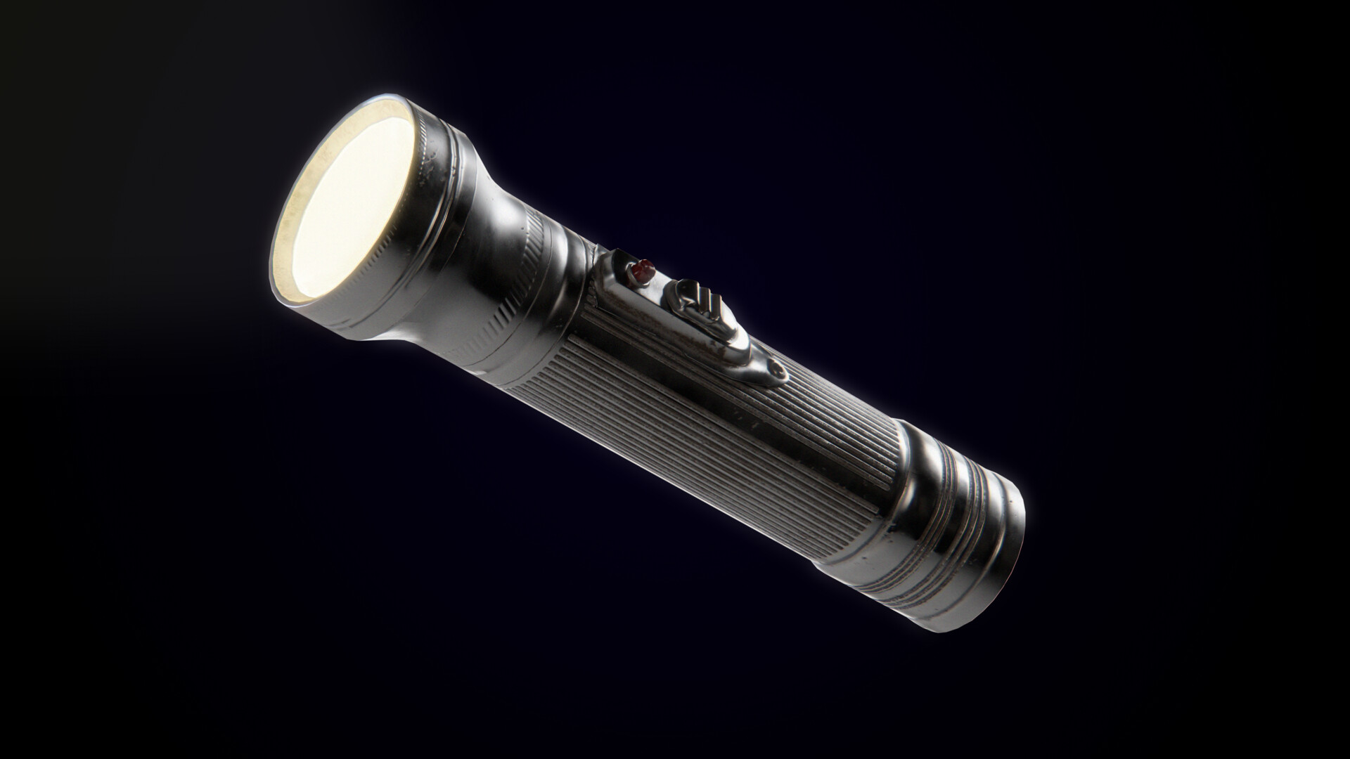 ArtStation - Old flashlight - Prop