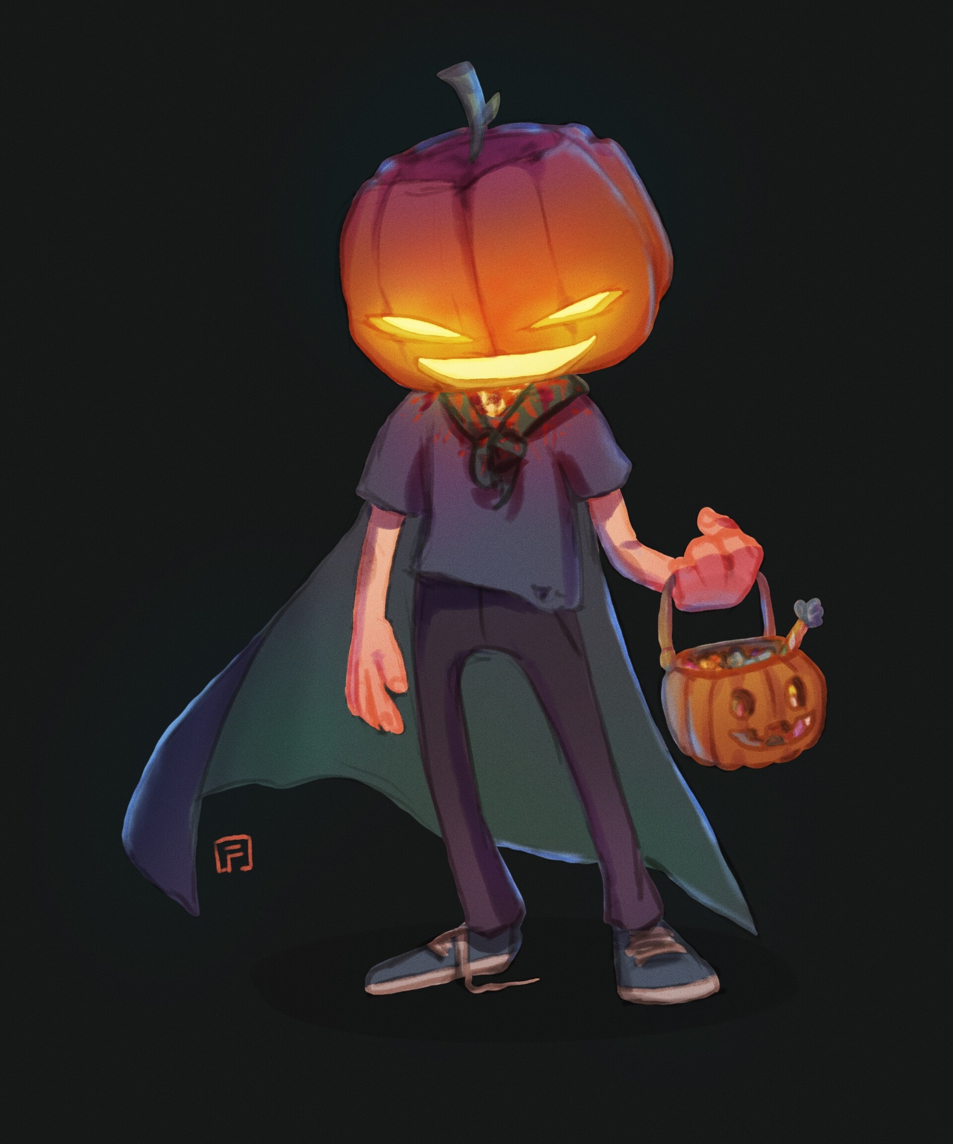 ArtStation - Halloween Boy