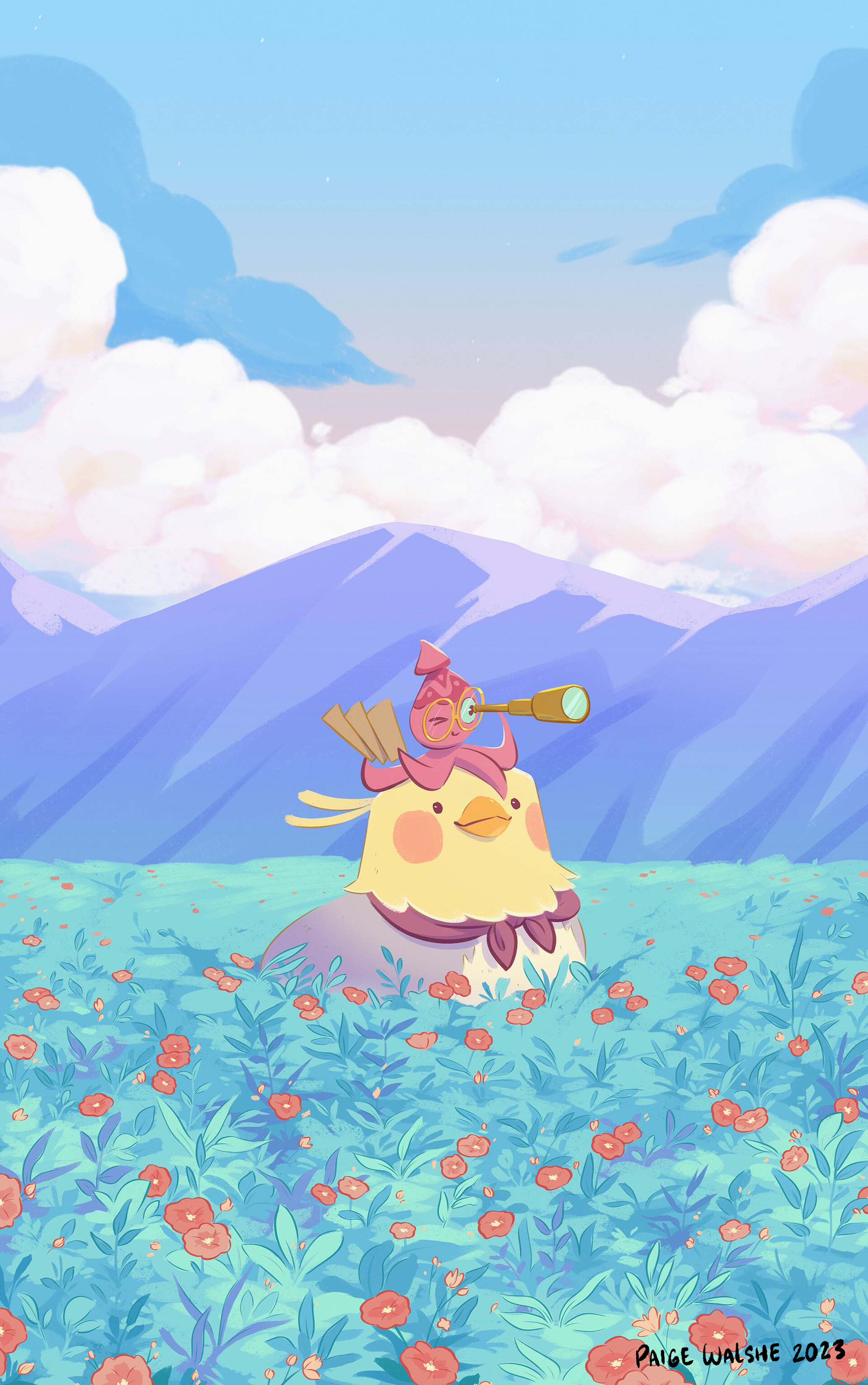 ArtStation - Field Mural