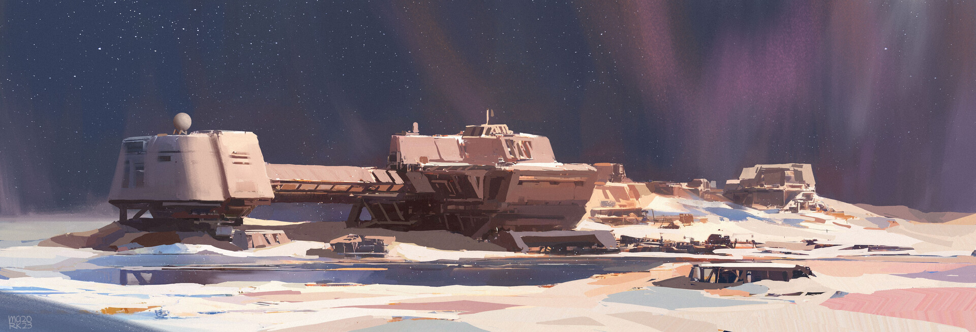 ArtStation - snow base
