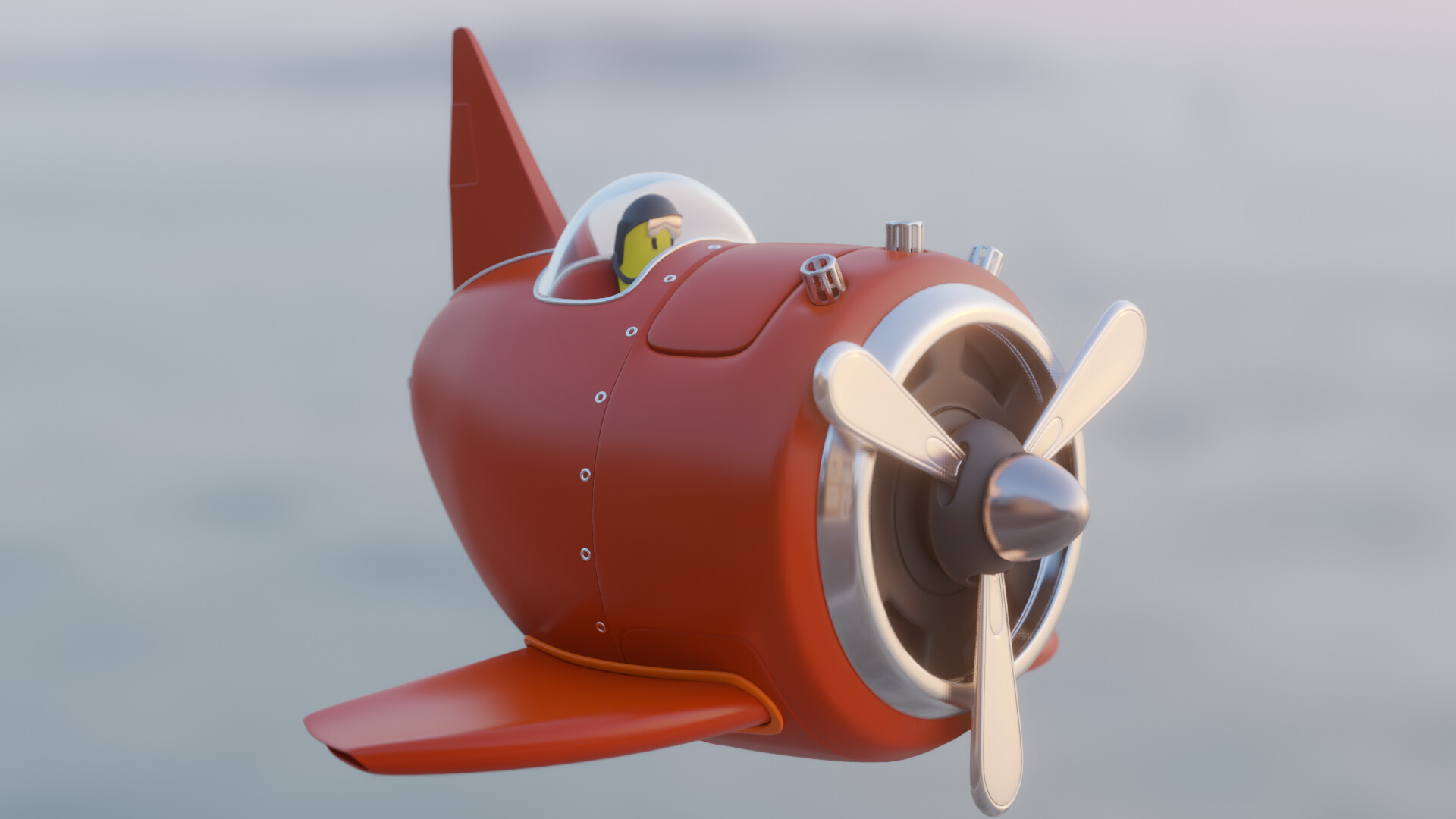 ArtStation - Plane Render