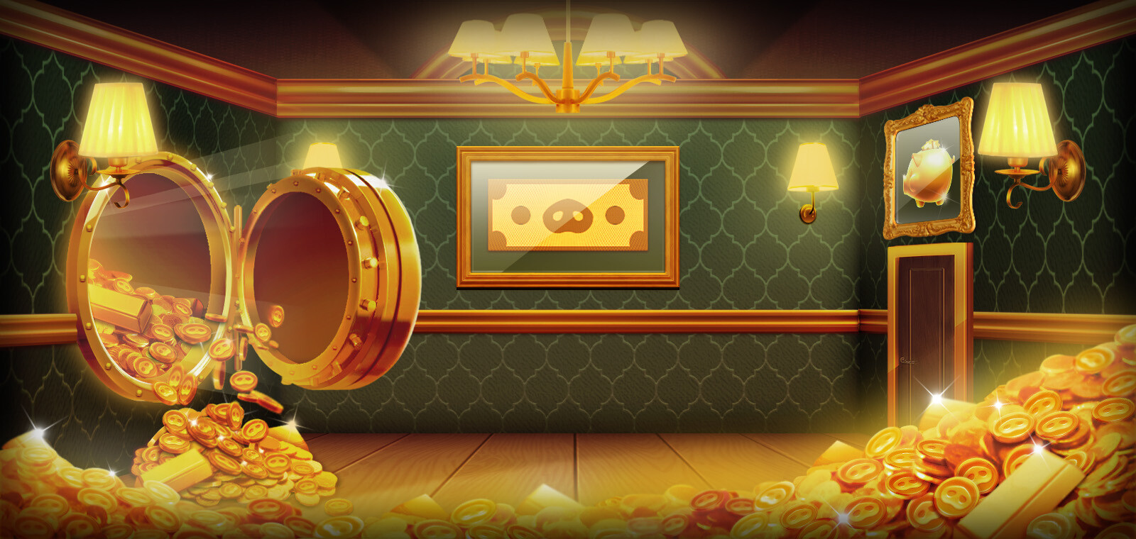 ArtStation - Slot symbol, bg design