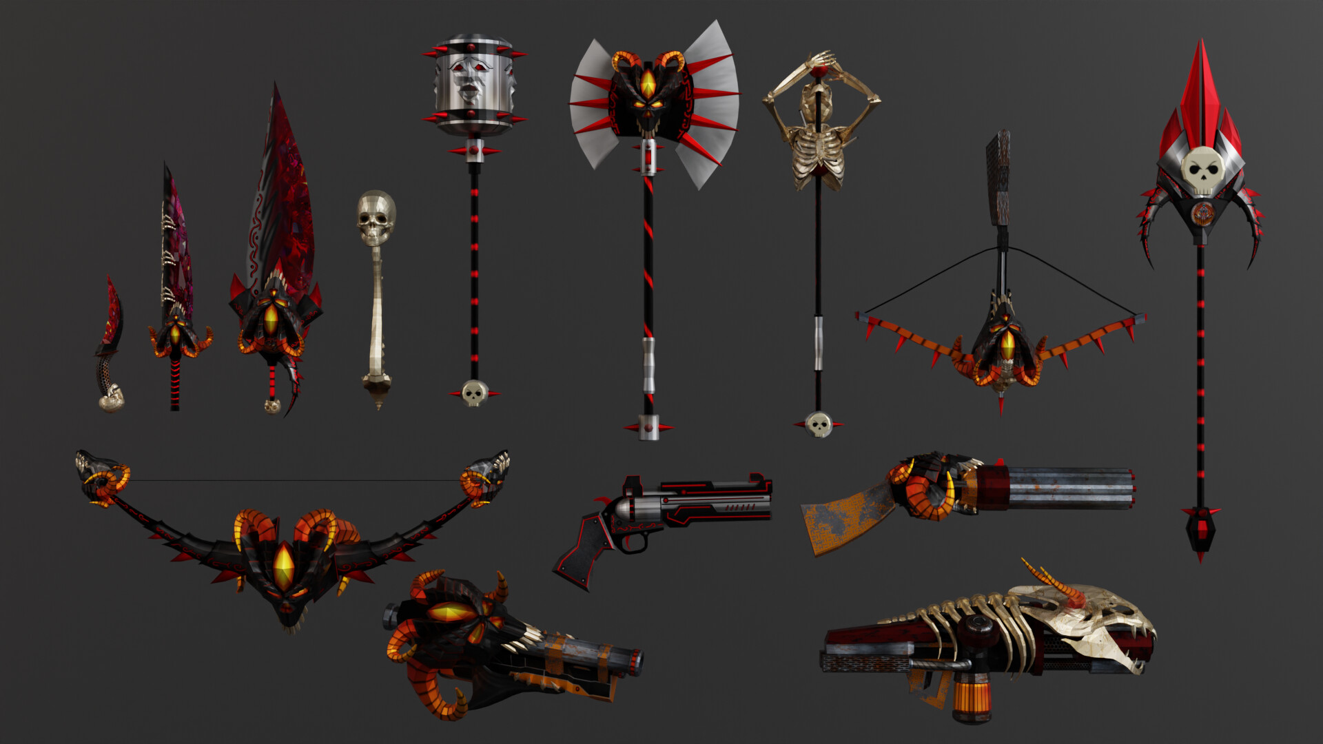 ArtStation - Devourer Weapons