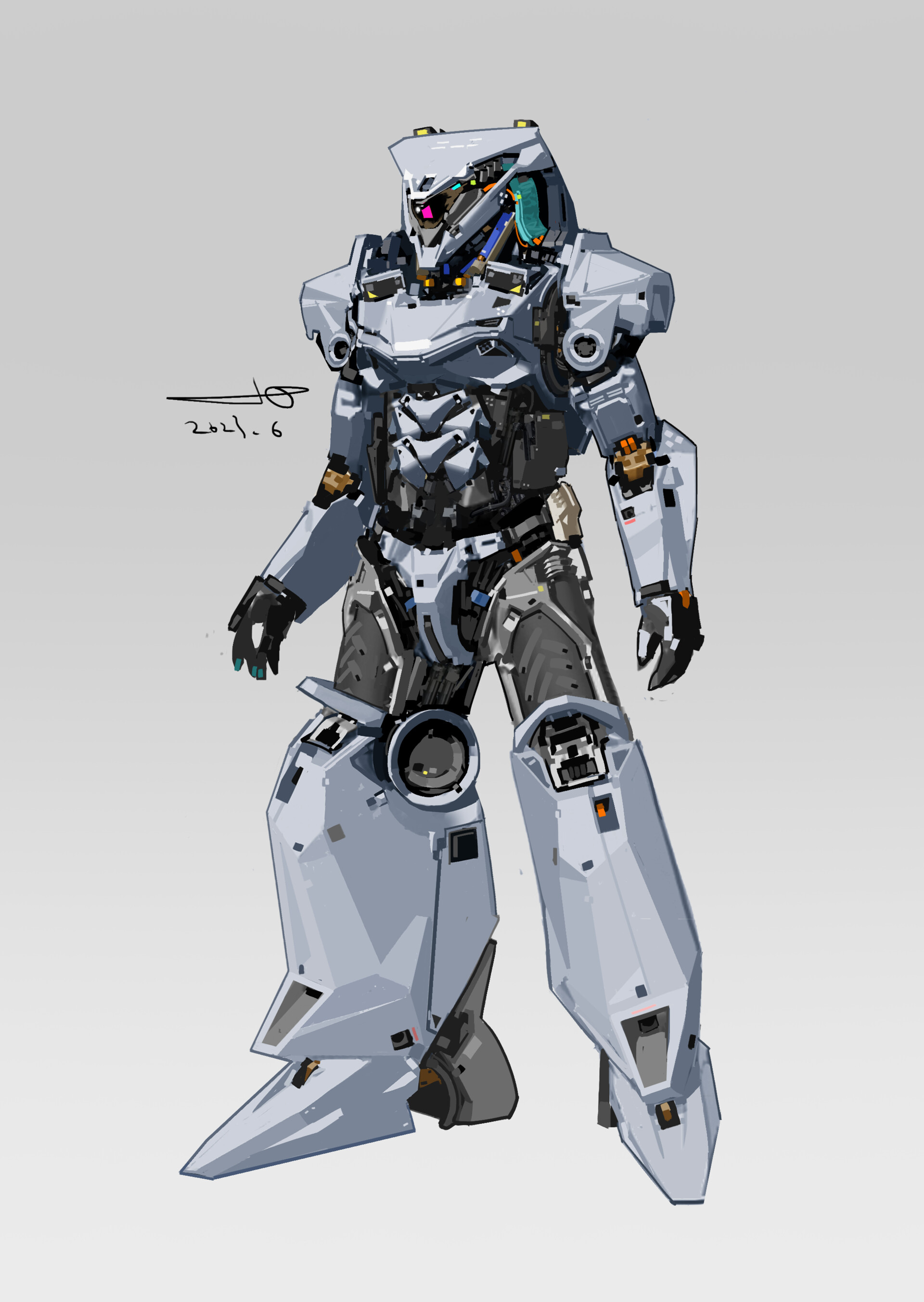 ArtStation - Power armor consept