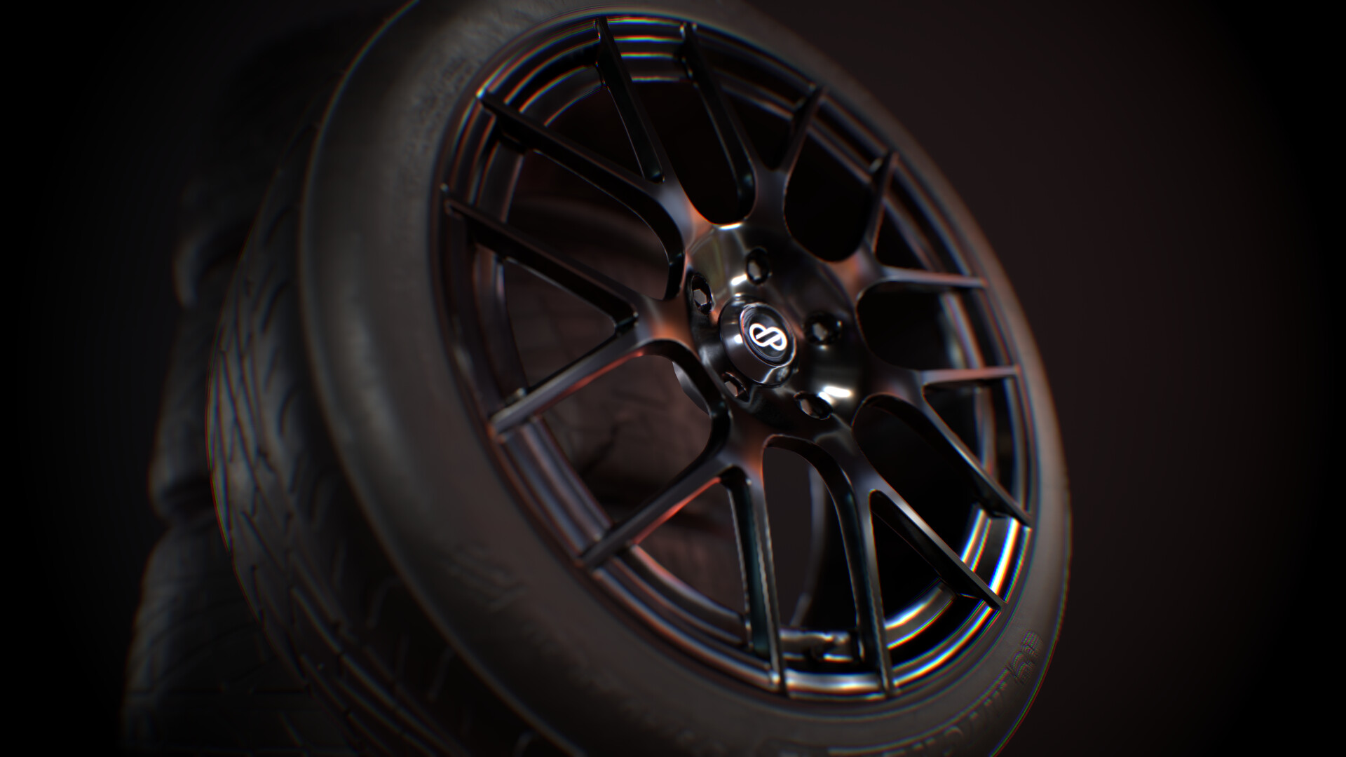 ArtStation - Enkei Raijin - Car Wheels/Rims