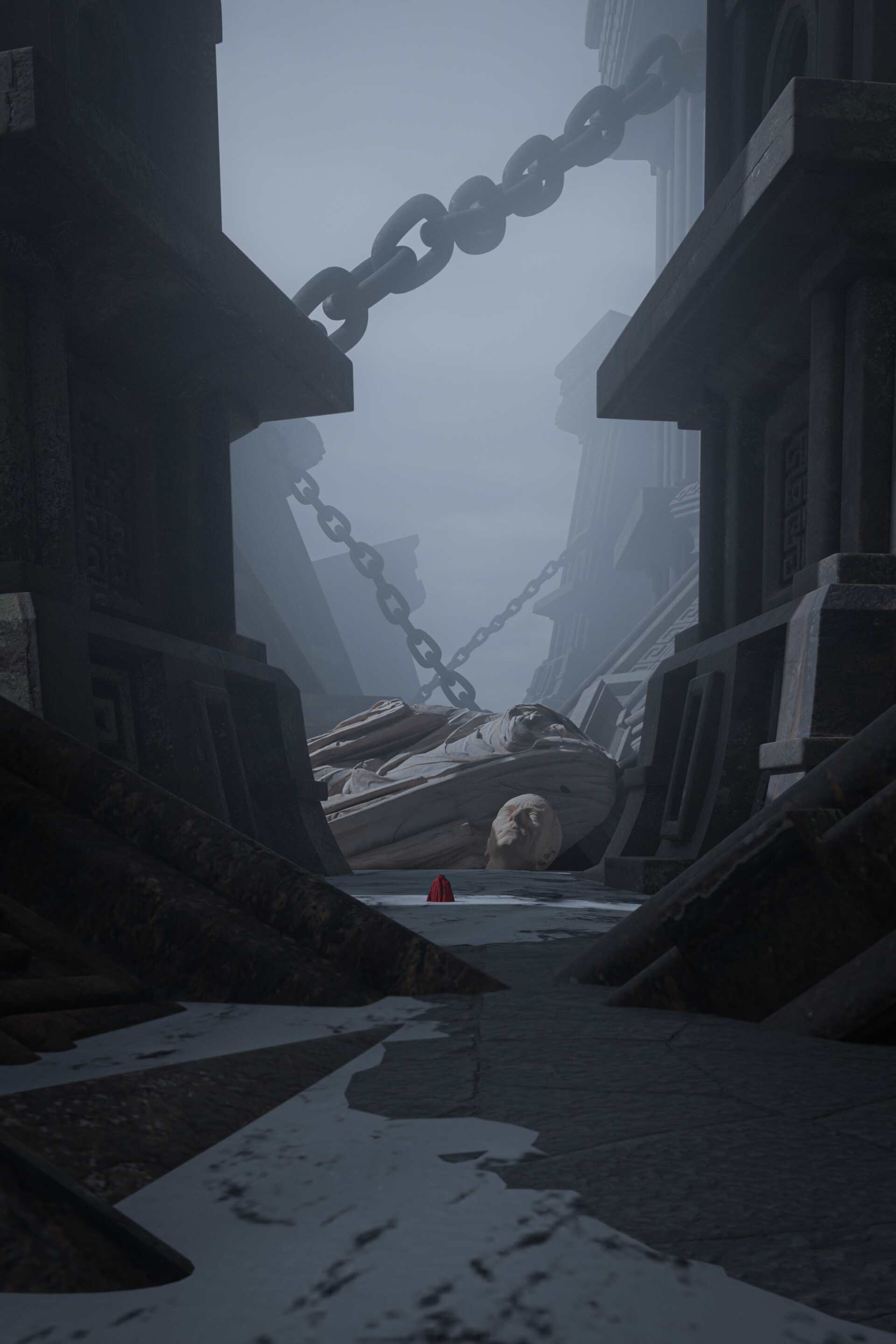 ArtStation - Temple ruin