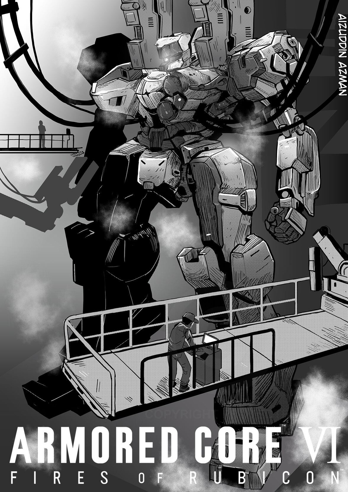 ArtStation - Armored core 6 Fires of Rubicon fanart