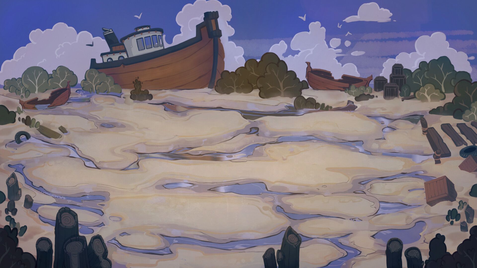 ArtStation - Battle Background