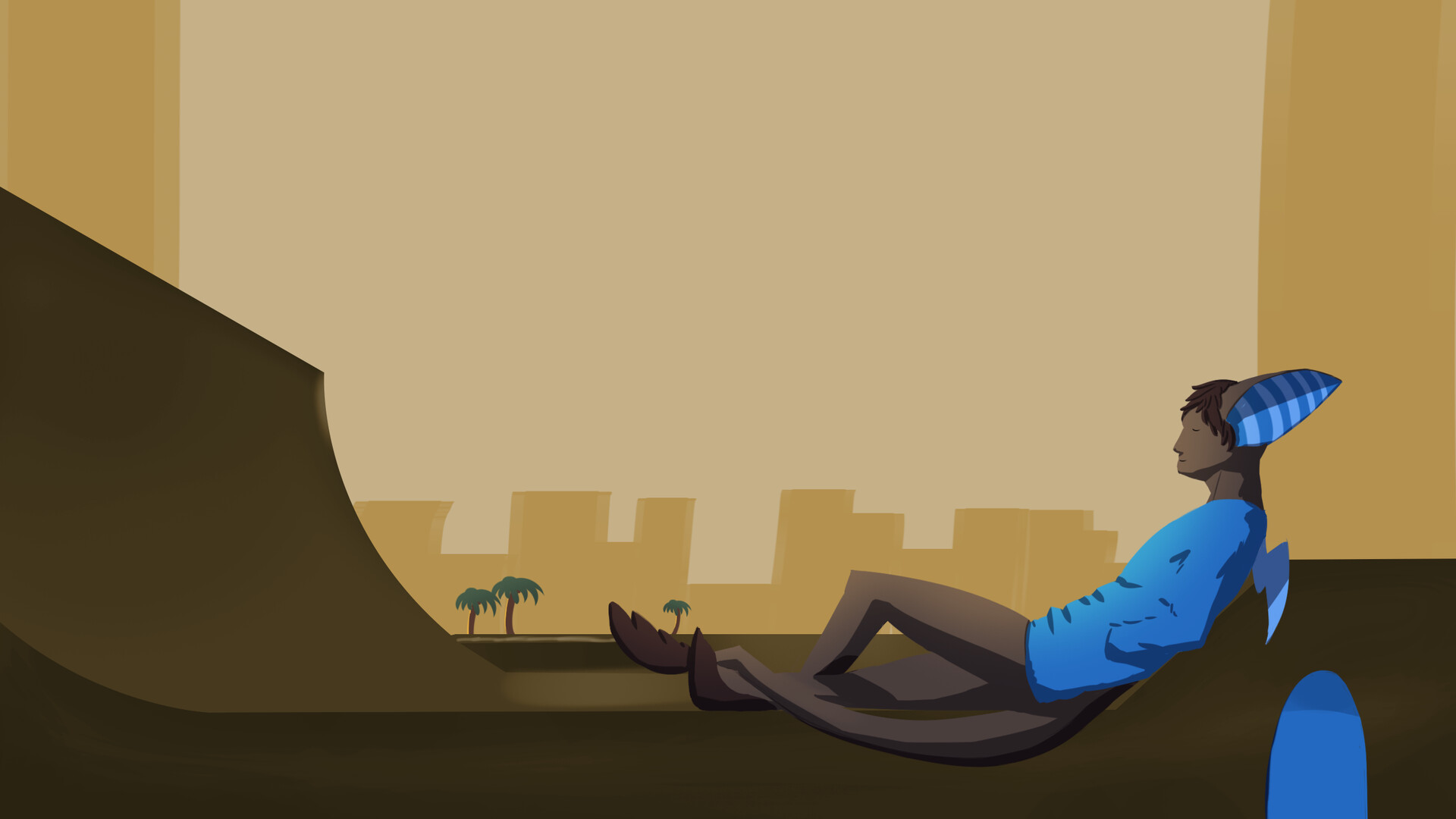 ArtStation - Mookie at a skate park