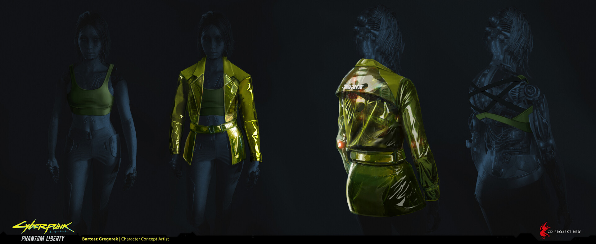 Bartosz Gregorek - Cyberpunk 2077 Phantom Liberty: Raincoat for Songbird