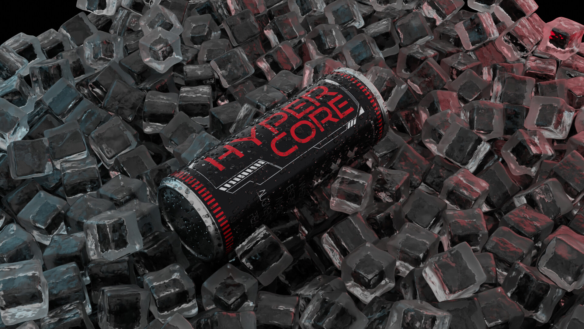 ArtStation - HYPERCORE ENERGYDRINK